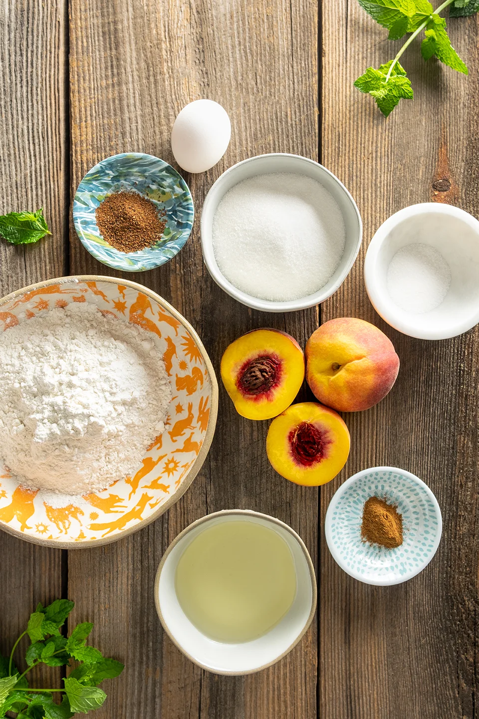 Classic Peach Crisp from Pennsylvania Grange Cookbook 1972 — Jodi Loves