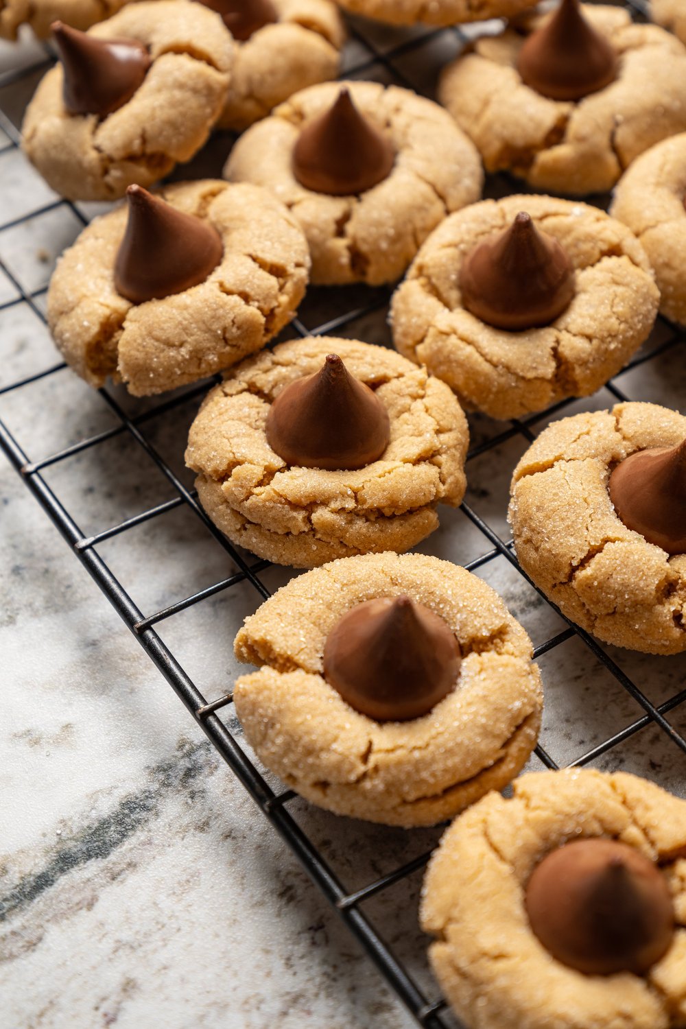 Peanut Butter Blossom Cookies — Jodi Loves