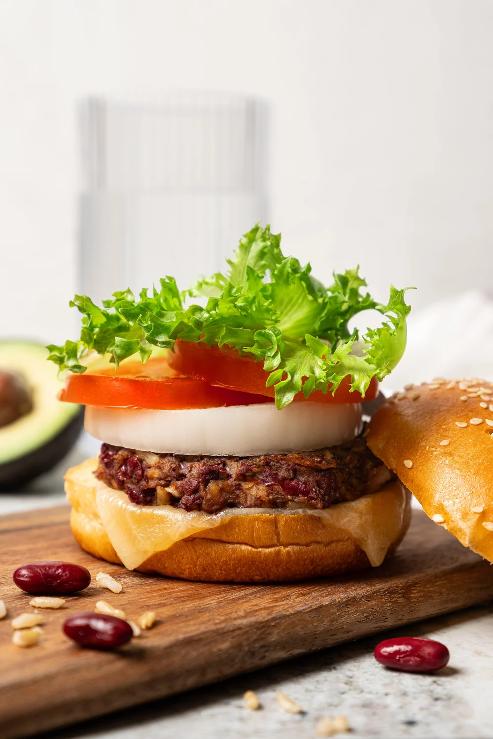 Quick and Easy Kidney Bean Burgers — Jodi Loves