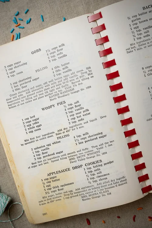 Classic Whoopie Pie from Pennsylvania Grange Cookbook 1972 — Jodi Loves