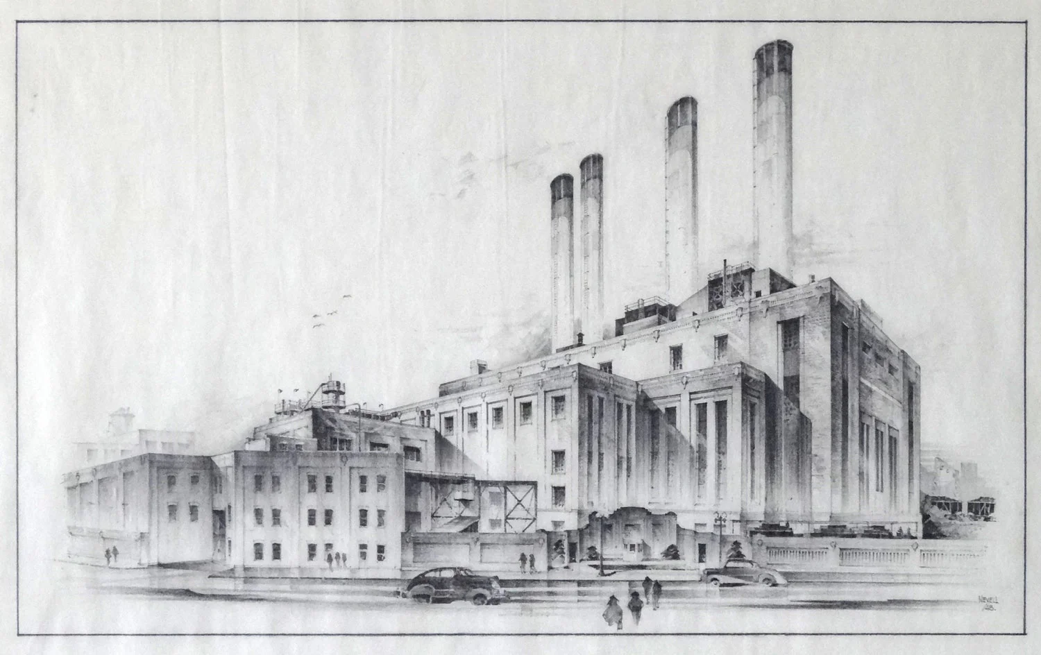 Historical Architectural Drawings — Norman Brosterman