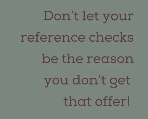 Reference checks: A crucial part of your job search — Gembridge