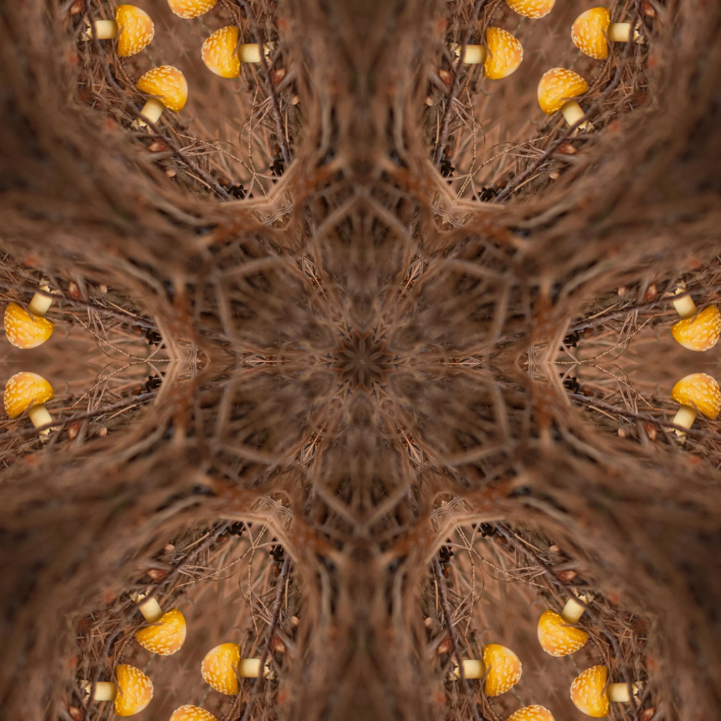 Basia's Radial Symmetry Art (Digital Form) — Wood Burn Corner