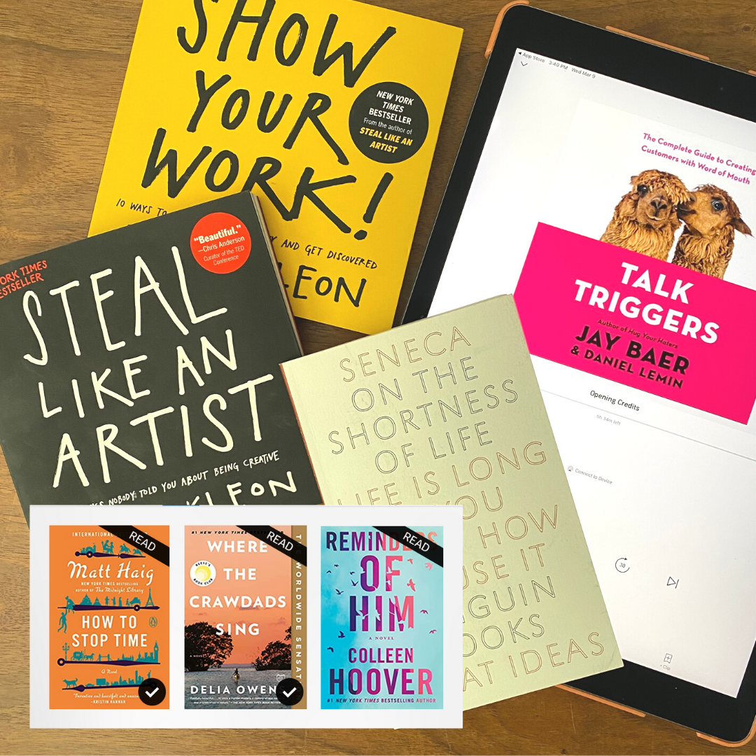 Rachel's February Reading List — Wood Burn Corner