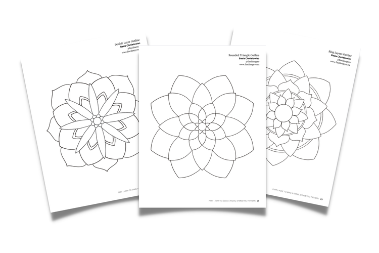 The Wood Burn Community Book of Templates - Radial Symmetry Edition ...