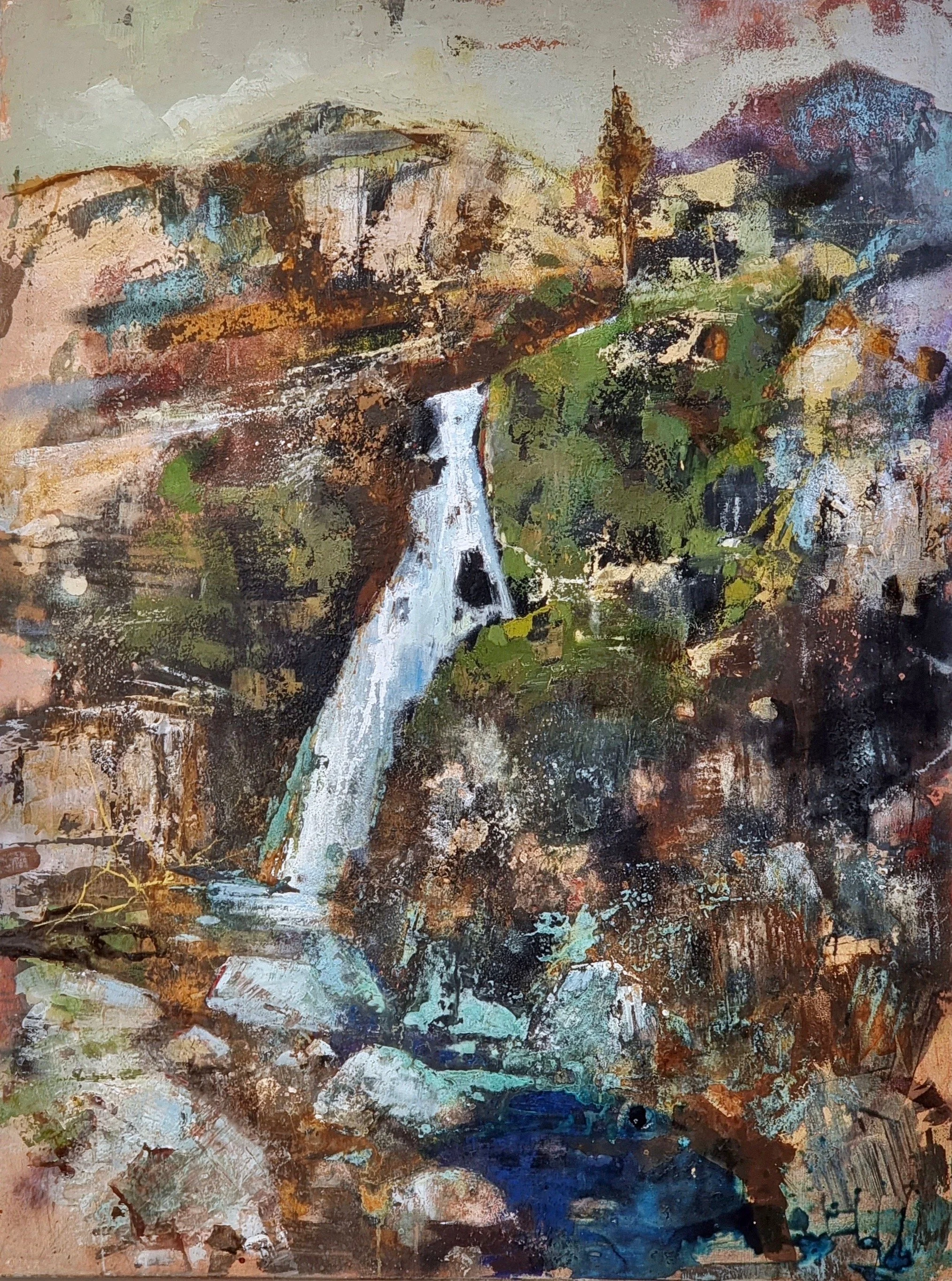 SNOWDONIA WATERFALL — Peter Kettle
