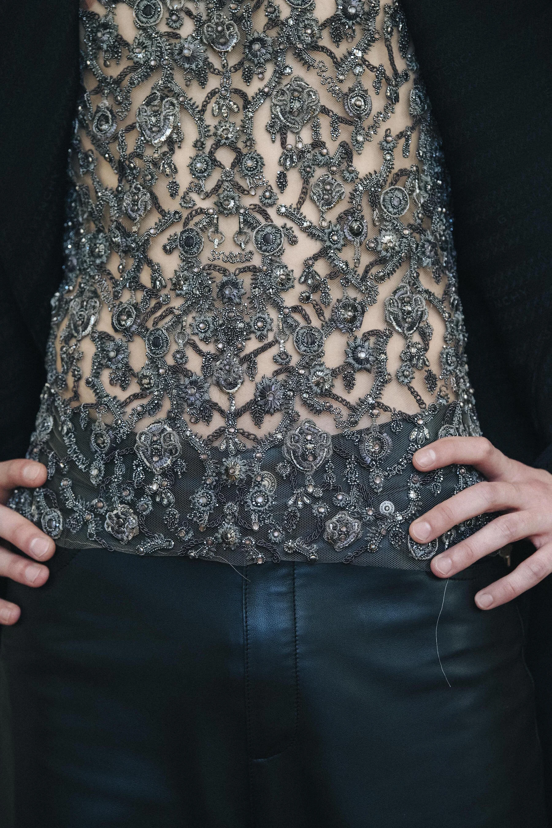 Backstage At The Givenchy Fall Winter 2020 Men's Ready To Wear ...