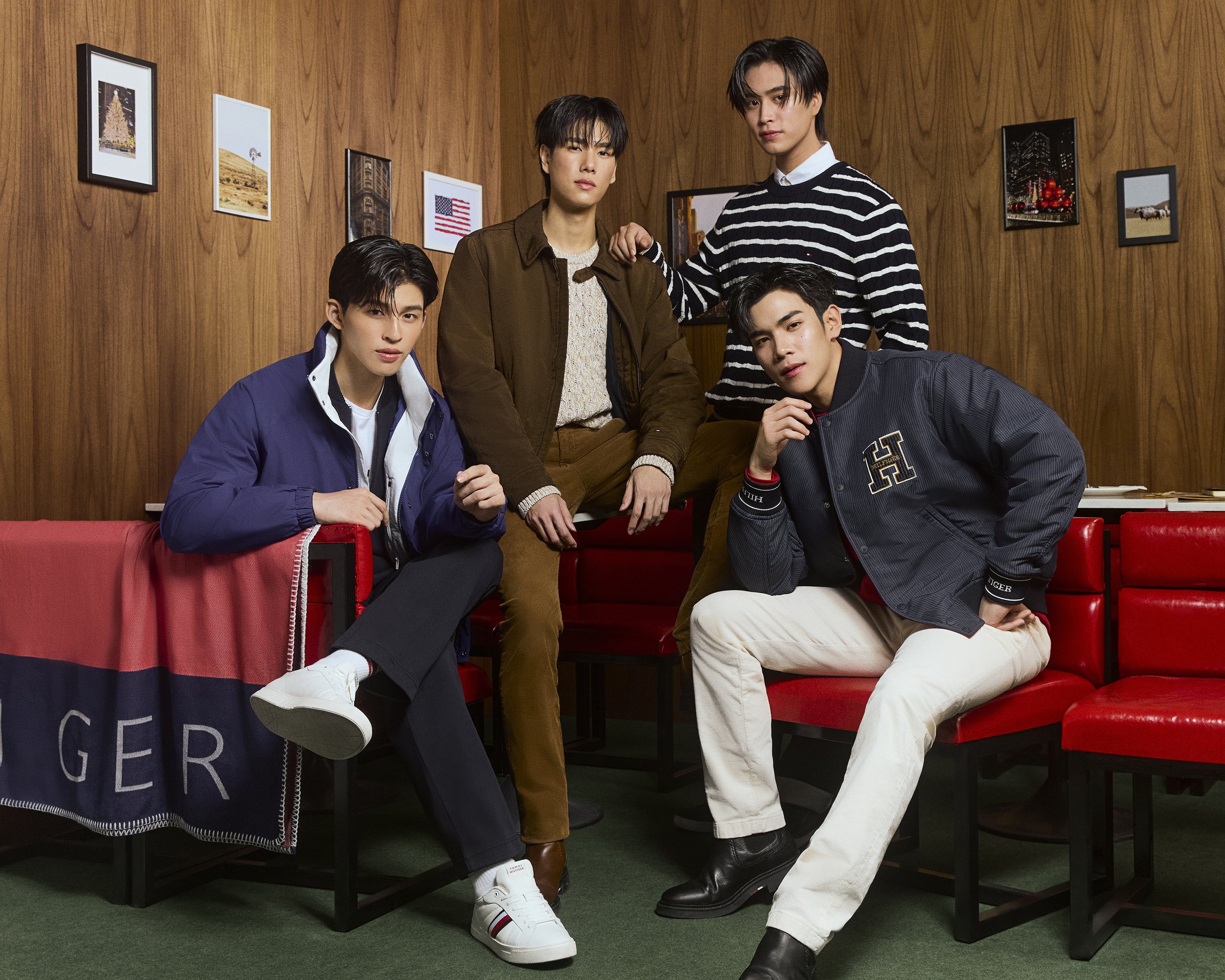 Tommy Hilfiger Welcomes T-Wave Stars Pond, Phuwin, Gemini, And Fourth To The Family — SSI Life