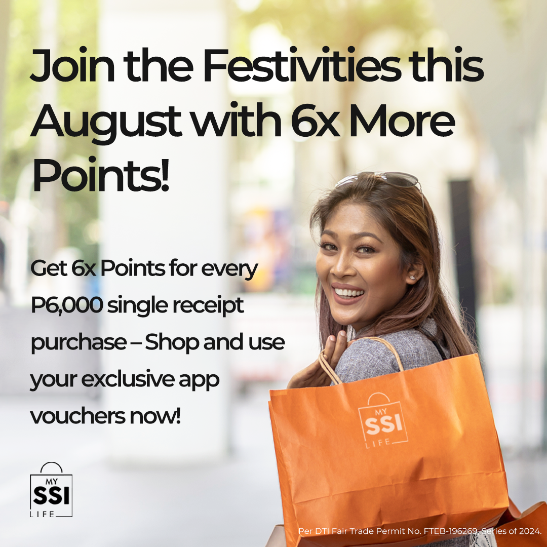 Join the Festivities this August with 6x More Points from My SSI Life ...