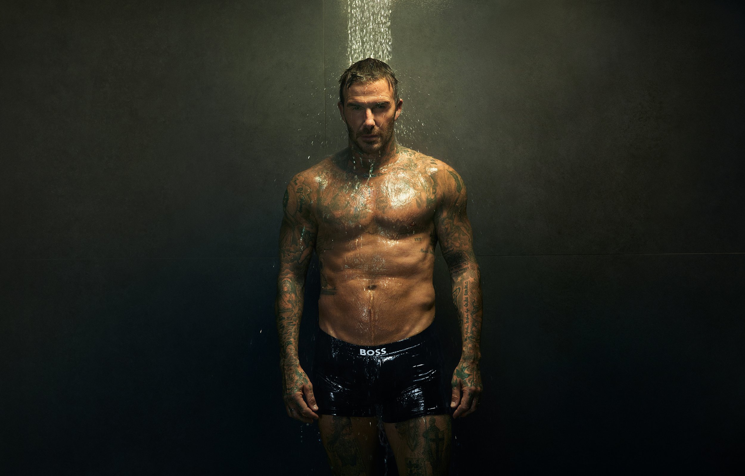 One Name Says It All: David Beckham Stars In New BOSS One Bodywear ...