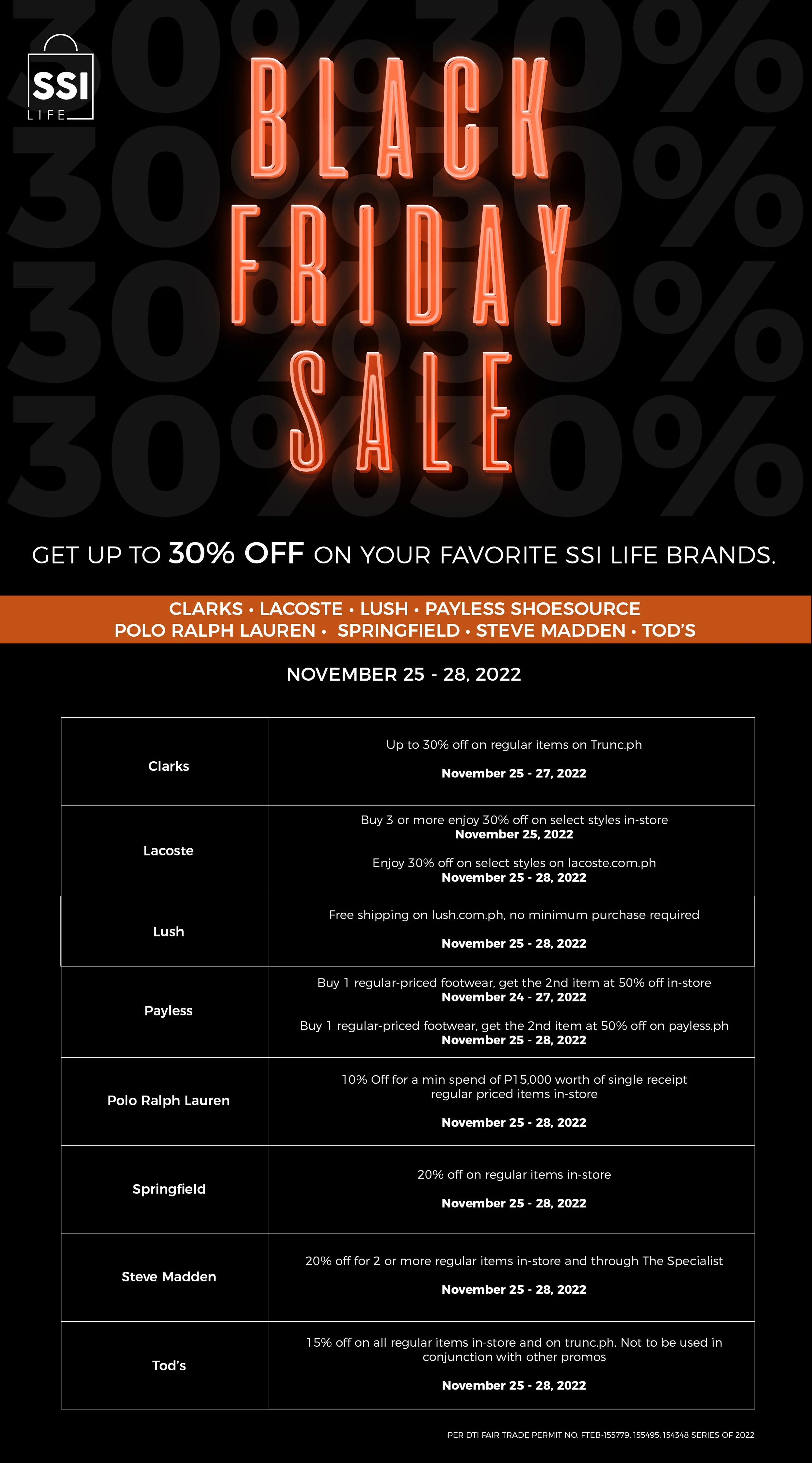 SSI Delivers The Biggest Black Friday Deals — SSI Life