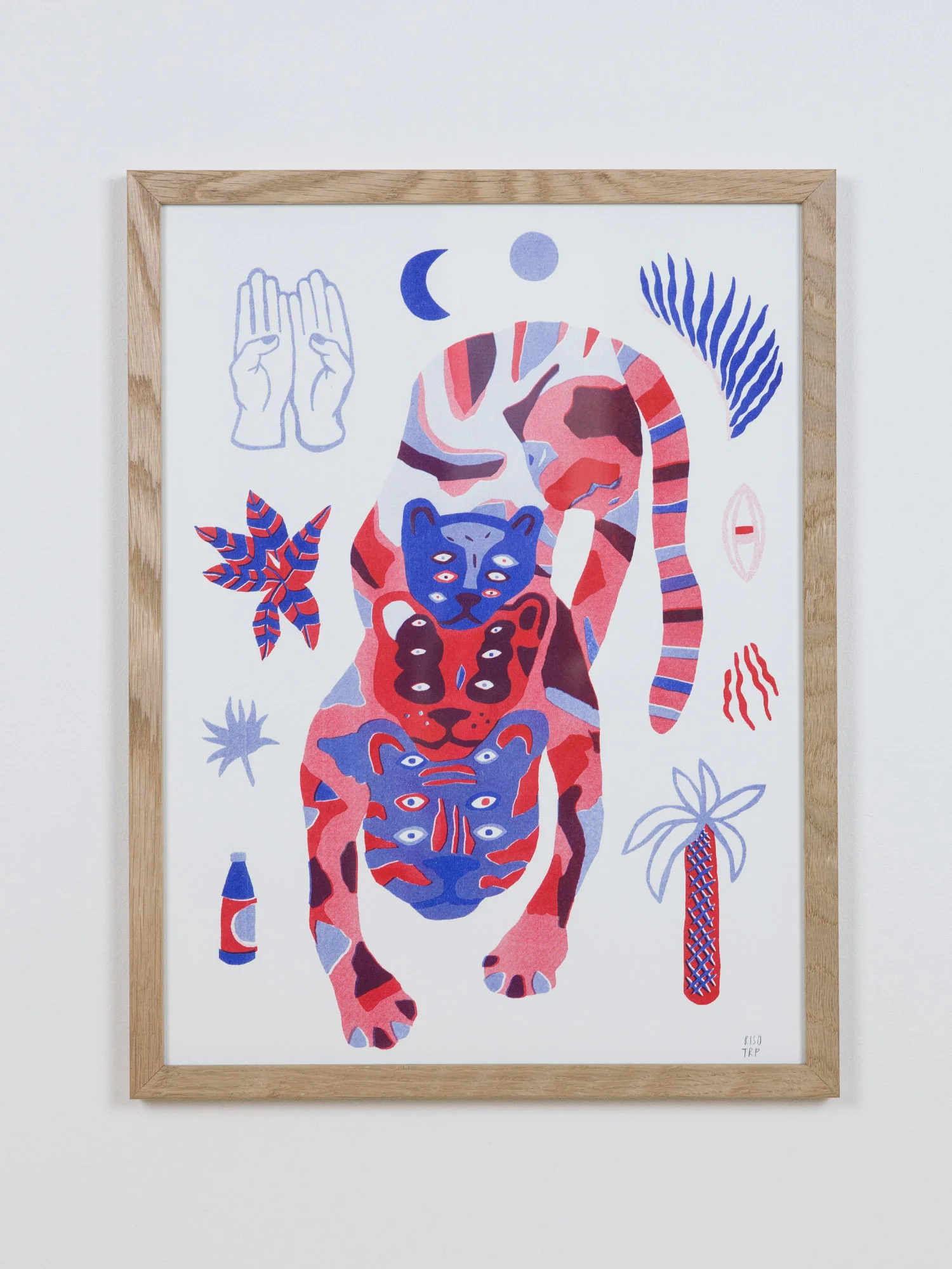 Riso Print / Grow yourself happy — TROPICAL SCANDINAVIA