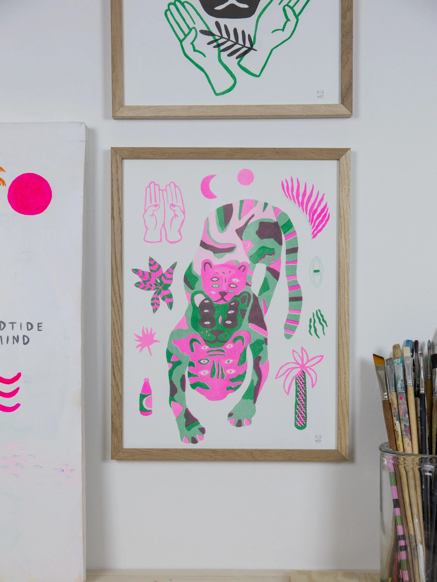 Riso Print / Grow yourself happy — TROPICAL SCANDINAVIA