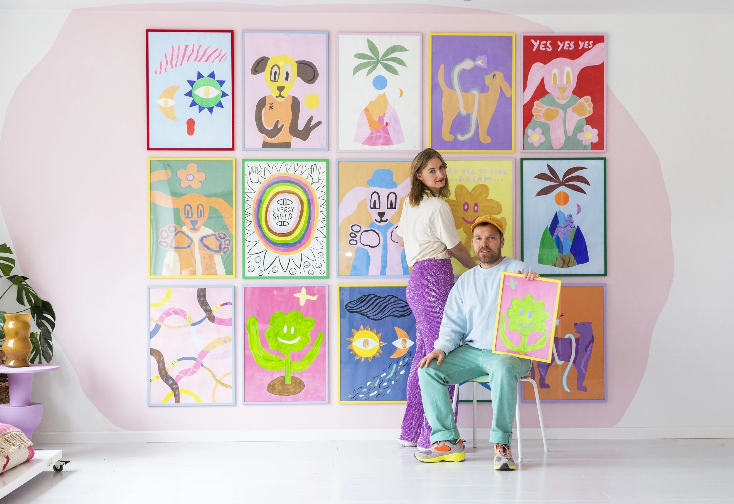 POF dog and friends / collage — TROPICAL SCANDINAVIA