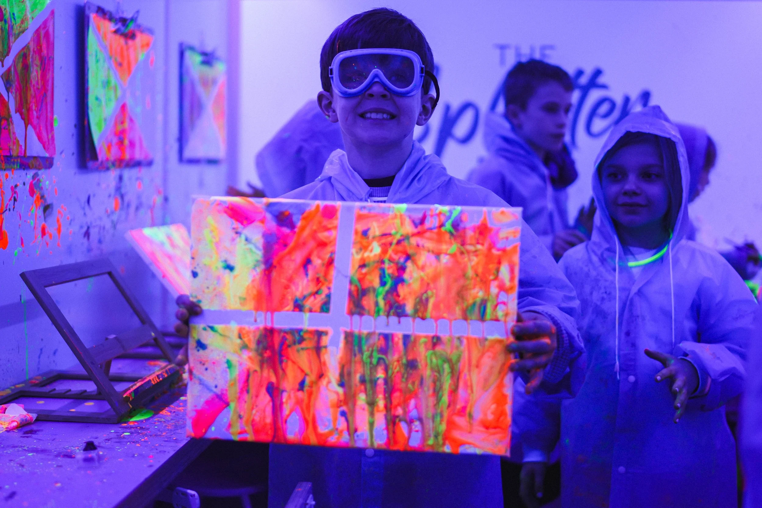 Splatter Bus School Workshops — The Craft'd Bus