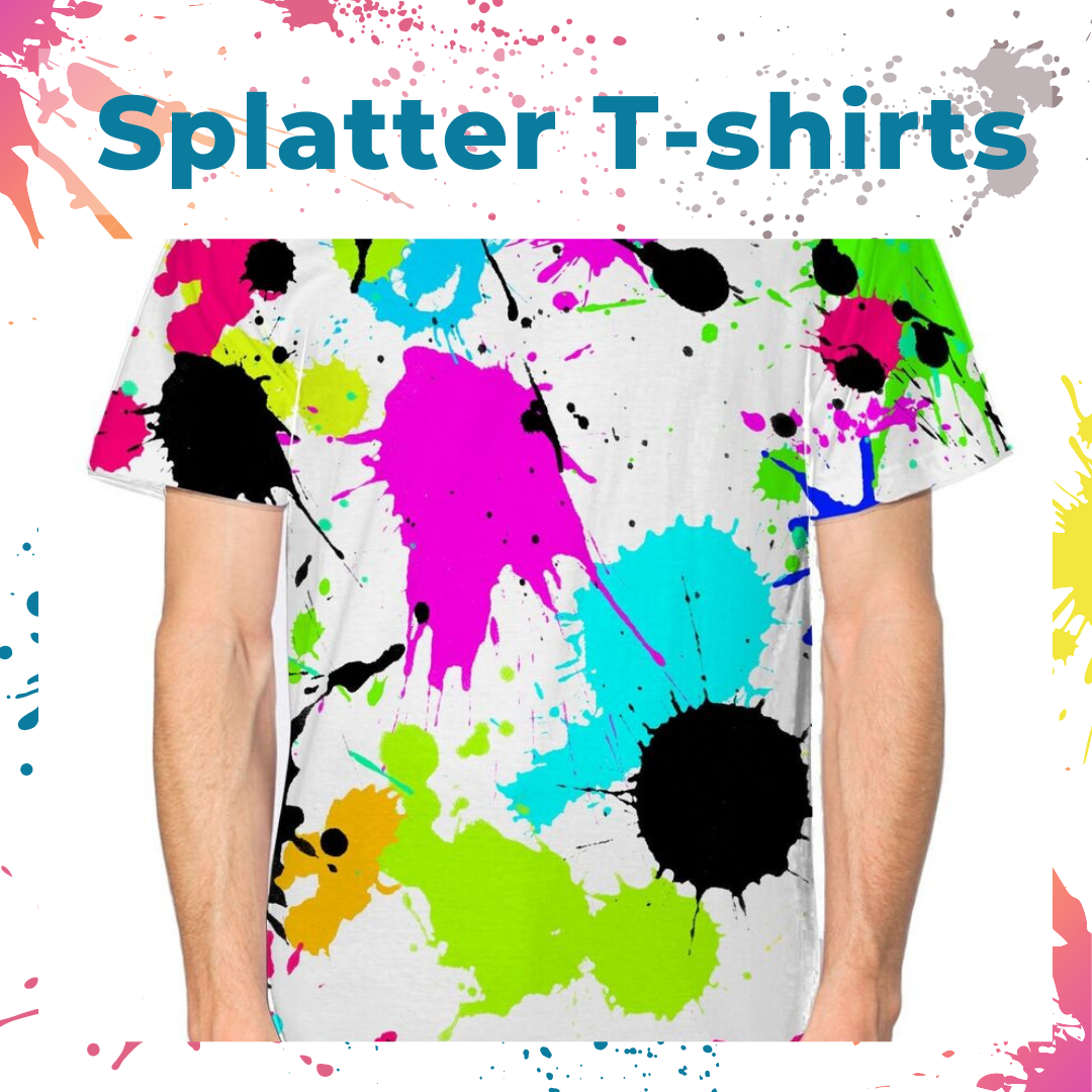 Splatter t-shirts — The Craft'd Bus