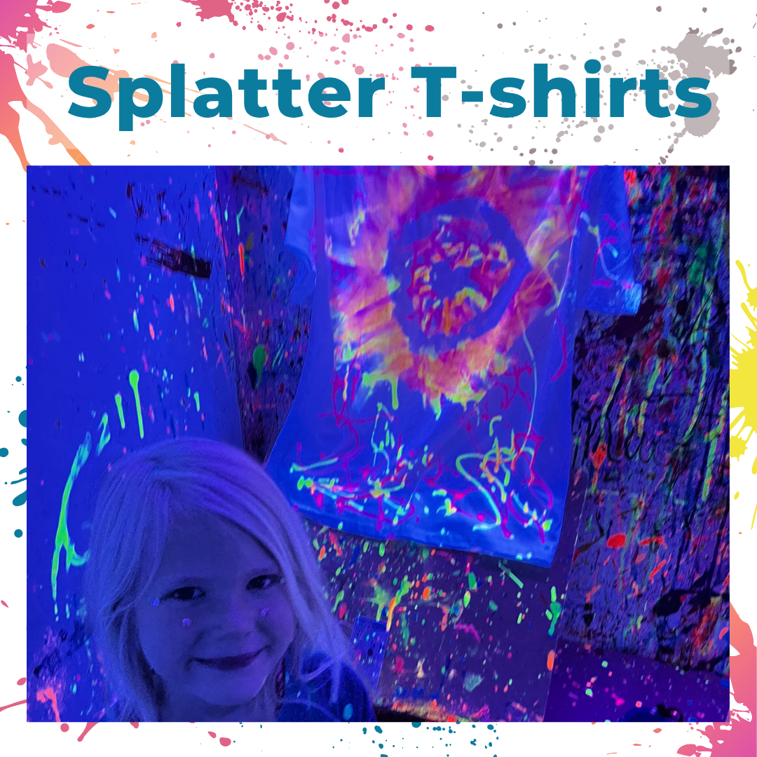 Splatter t-shirts — The Craft'd Bus