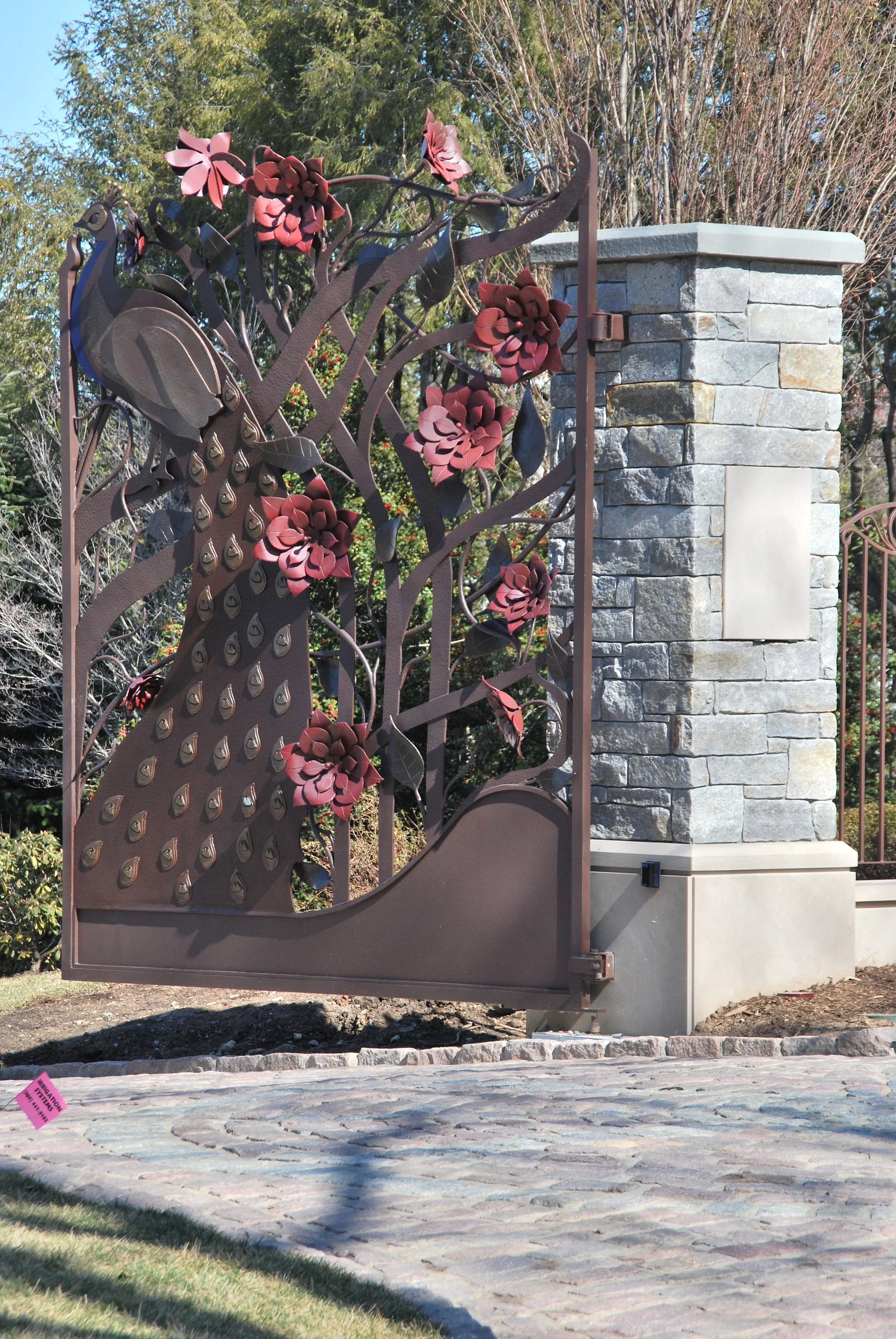 Custom Wrought Iron Gates — ARTESANO IRON WORKS DECORATIVE ...