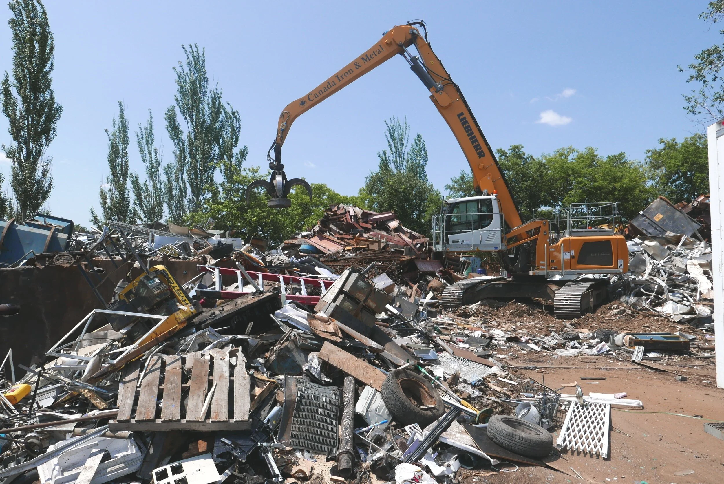 Scrap Metal Yard in Toronto | Metal Recycling | Canada Iron & Metal