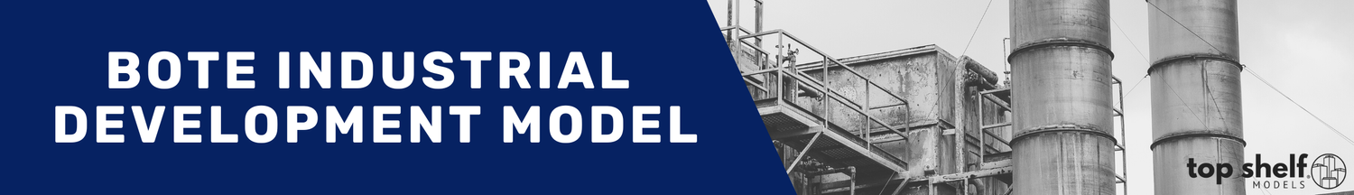 BOTE Industrial Development Model in Excel — Top Shelf® Models
