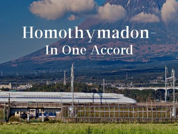 Homothymadon – In One Accord! — John P. Kelly Ministries