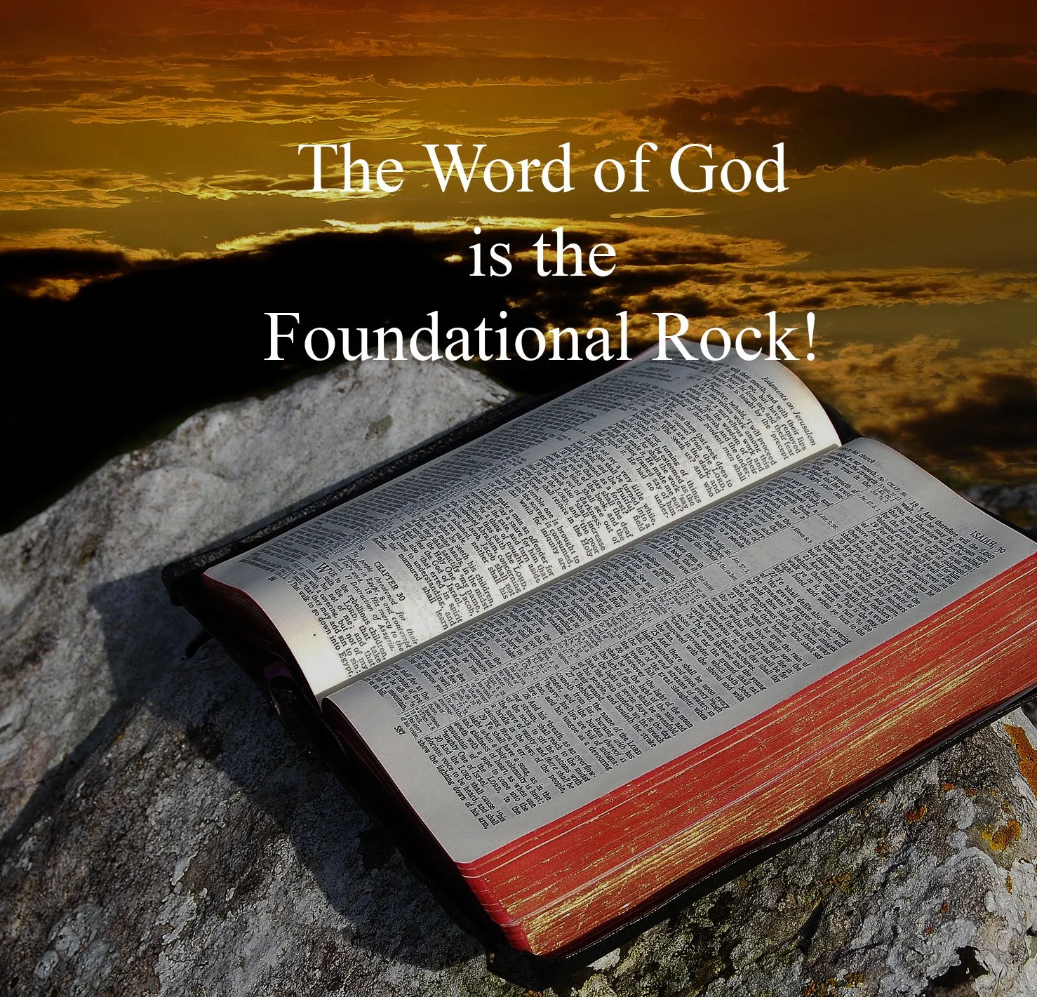 The Foundation Rock — John P. Kelly Ministries