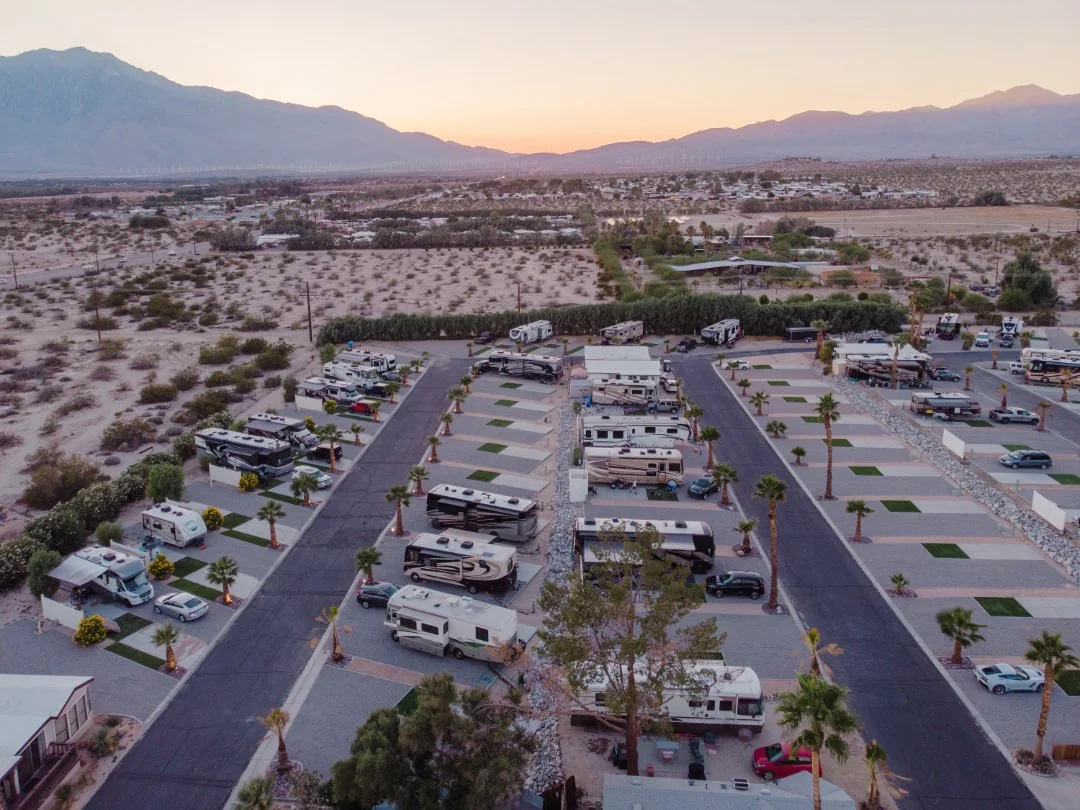 Upgraded RV Sites — Caliente Springs RV Resort | Greater Palm Springs, CA