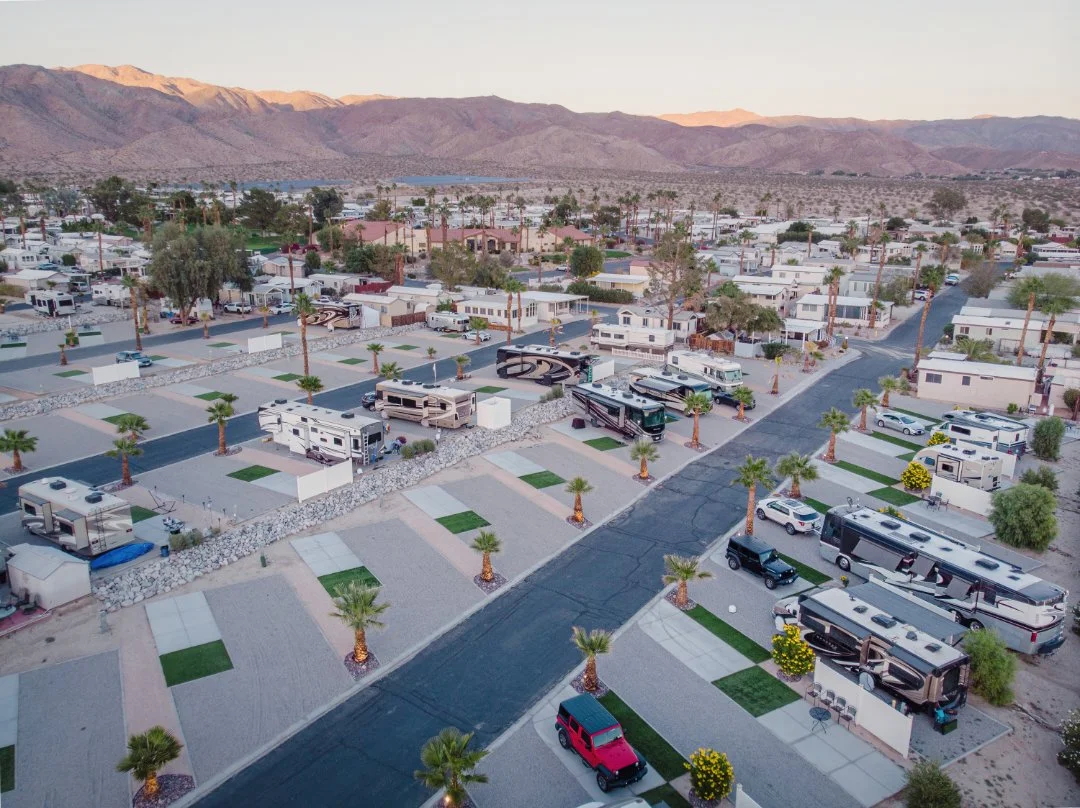 Upgraded RV Sites — Caliente Springs RV Resort | Greater Palm Springs, CA