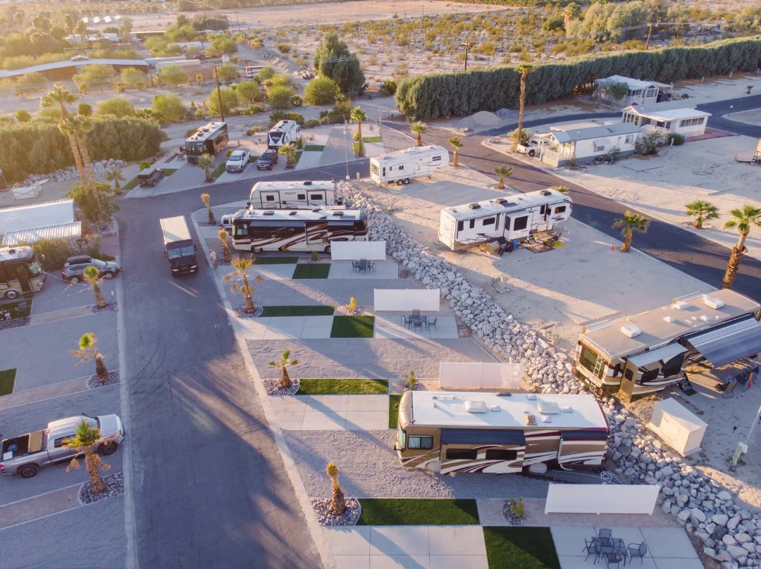 Upgraded RV Sites — Caliente Springs RV Resort | Greater Palm Springs, CA