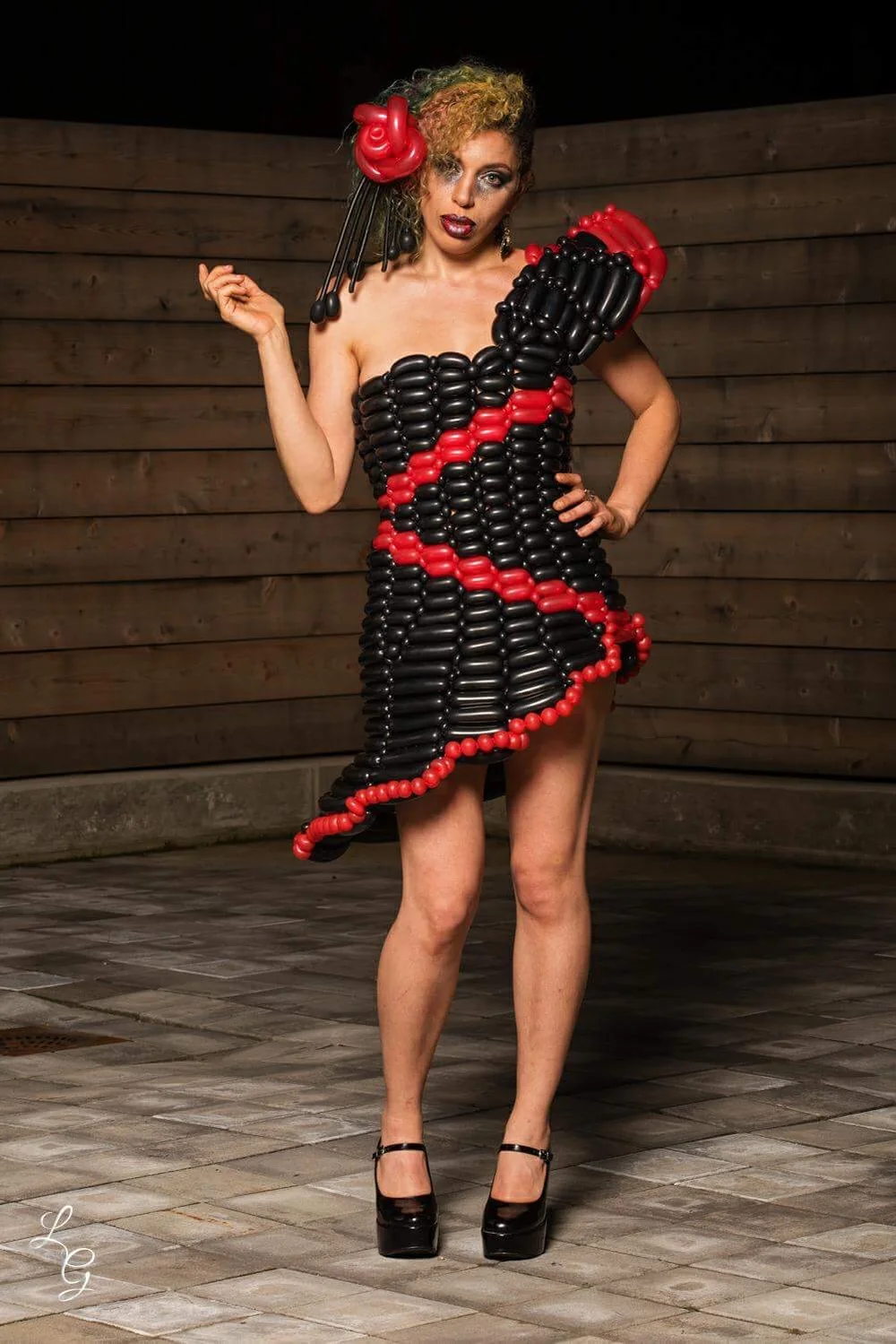 Balloon Style Cocktail Dress