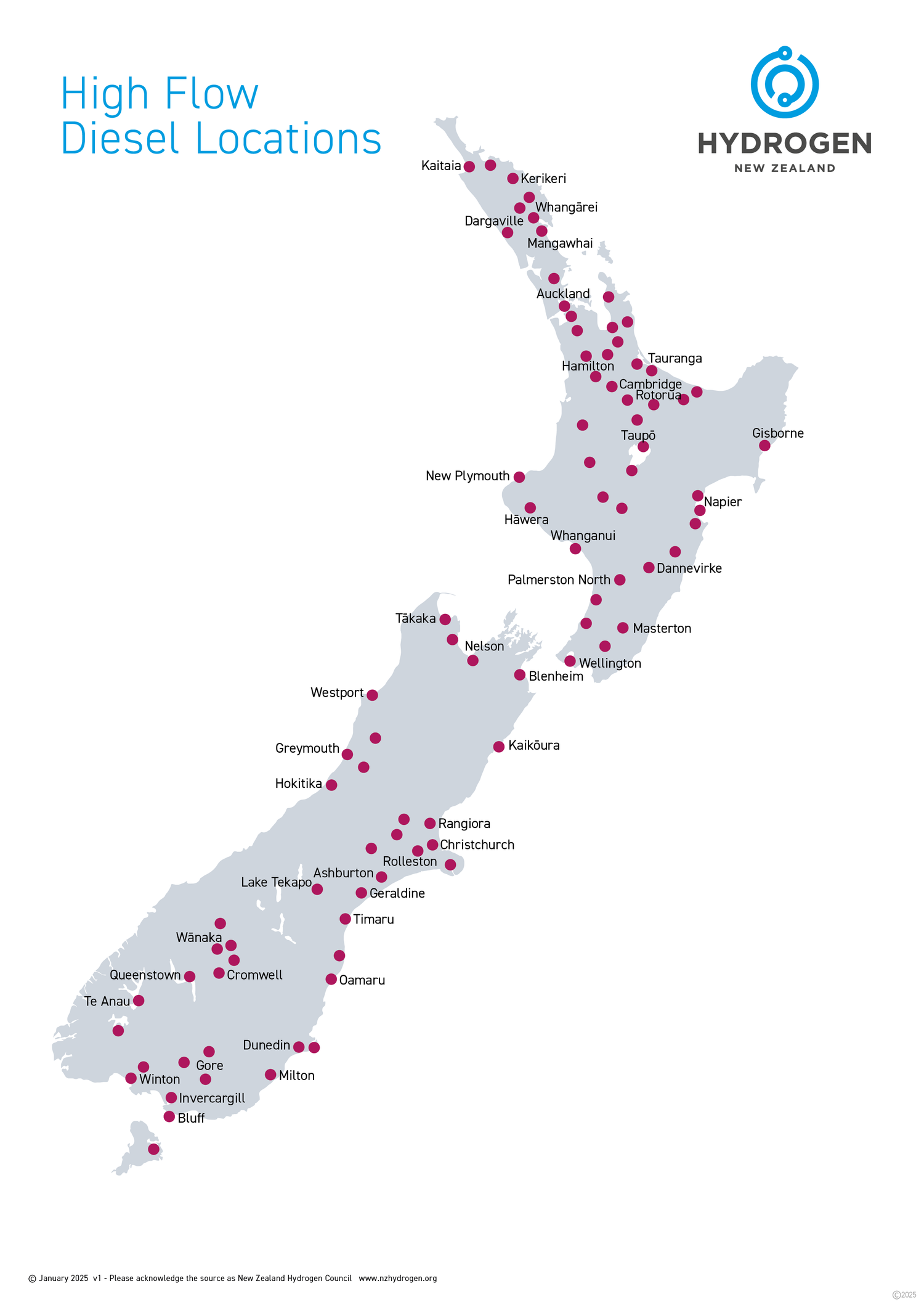 Hydrogen Infrastructure Development Plan — New Zealand Hydrogen Council