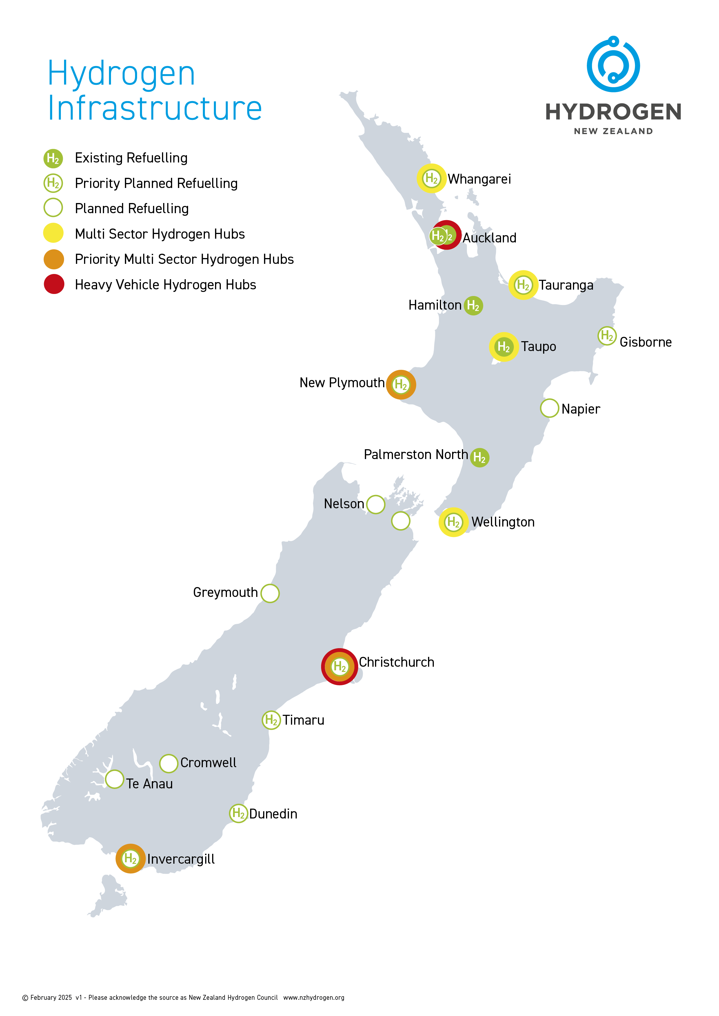 Hydrogen Infrastructure Development Plan — New Zealand Hydrogen Council