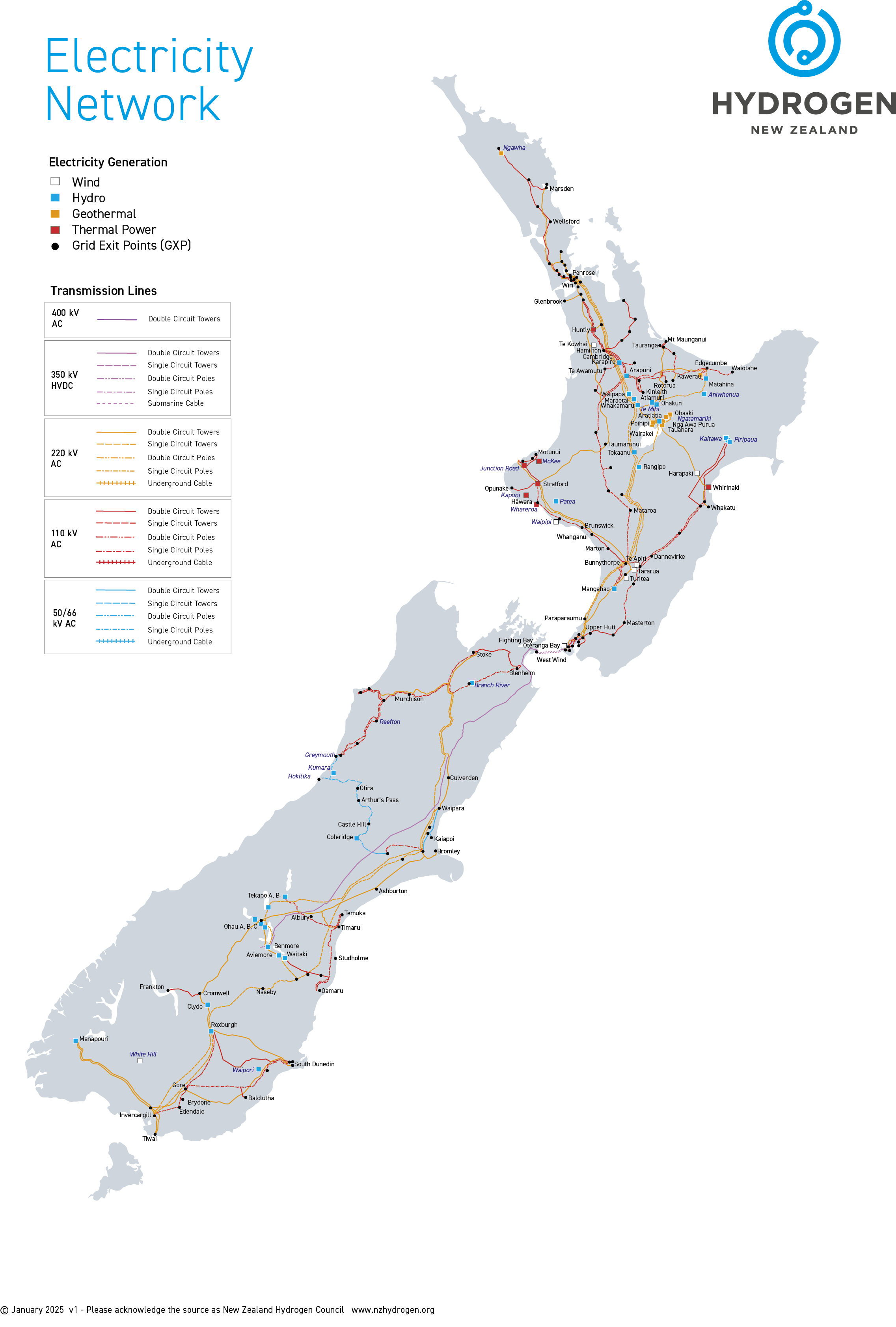 Hydrogen Infrastructure Development Plan — New Zealand Hydrogen Council