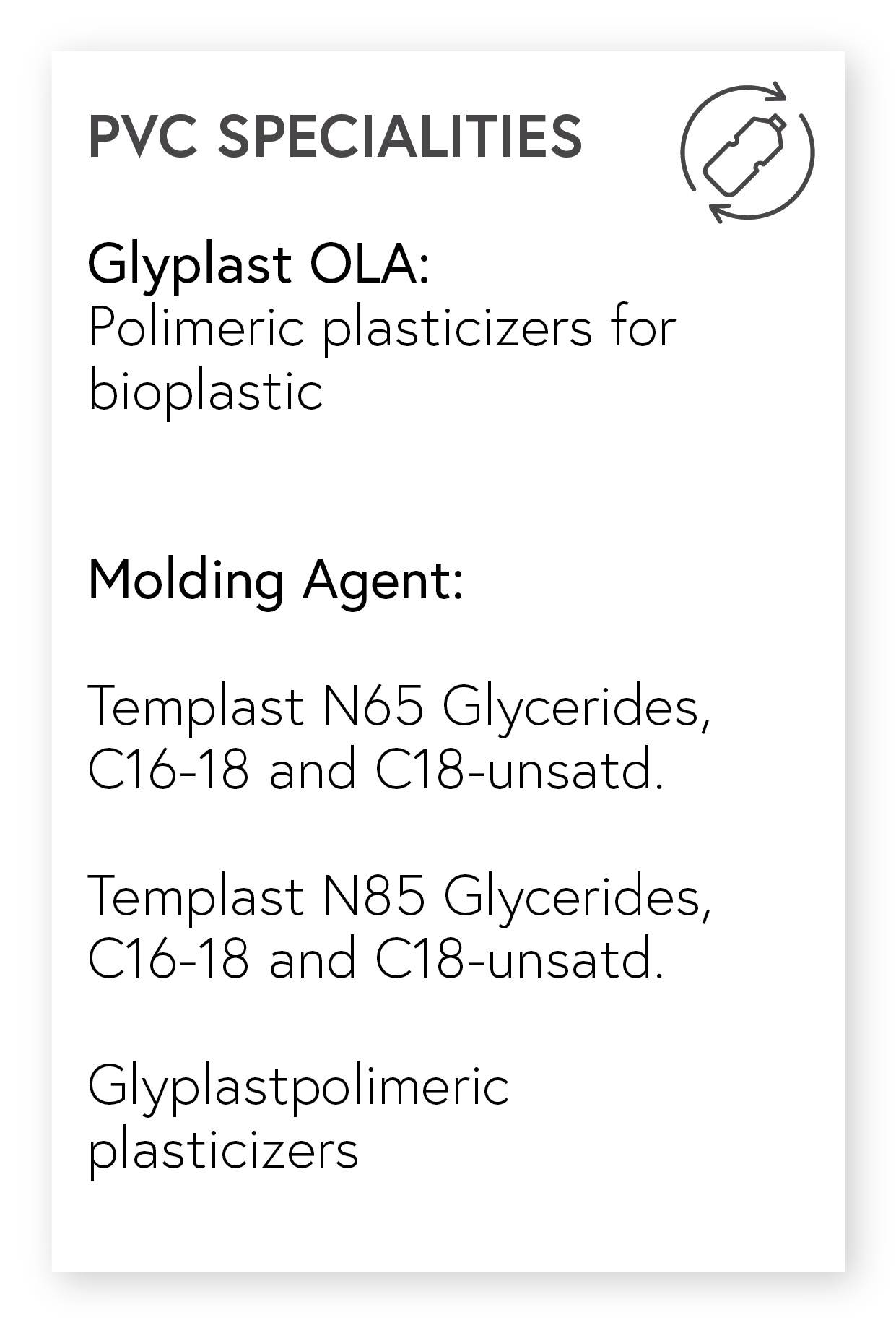 Temix Oleo Plastics and Rubber — KLK Temix SpA