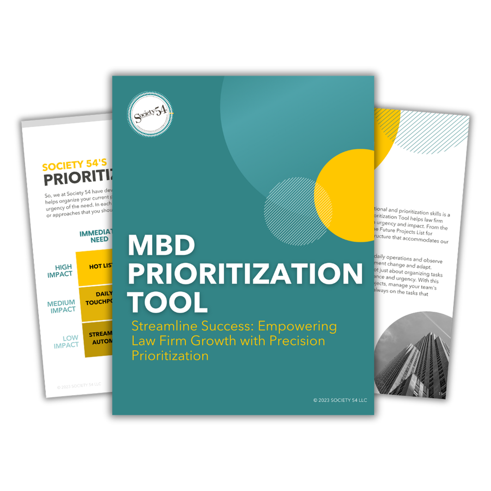 FREE MBD Prioritization Tool for Law Firms — Society 54