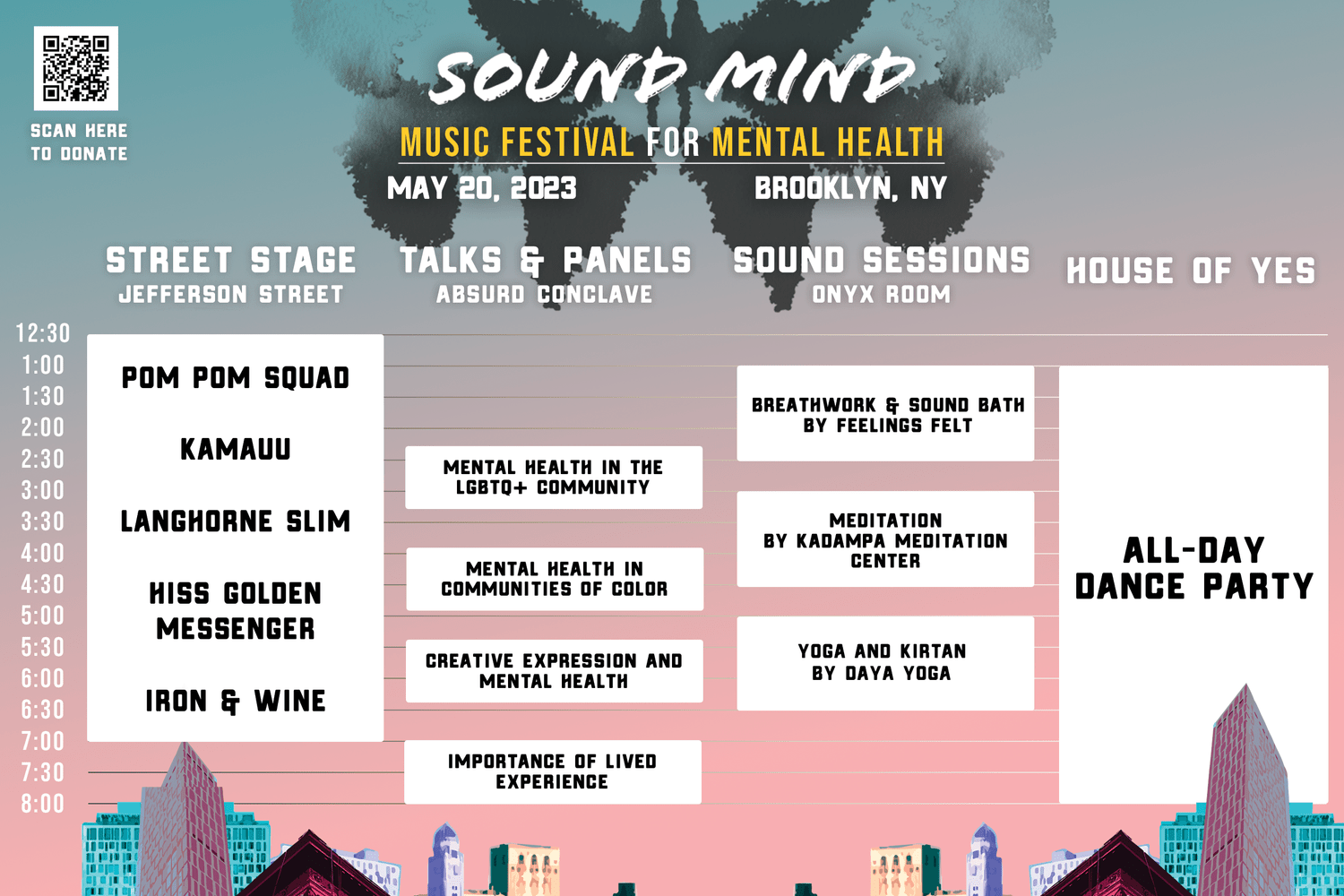 Schedule 2024 — Sound Mind Live