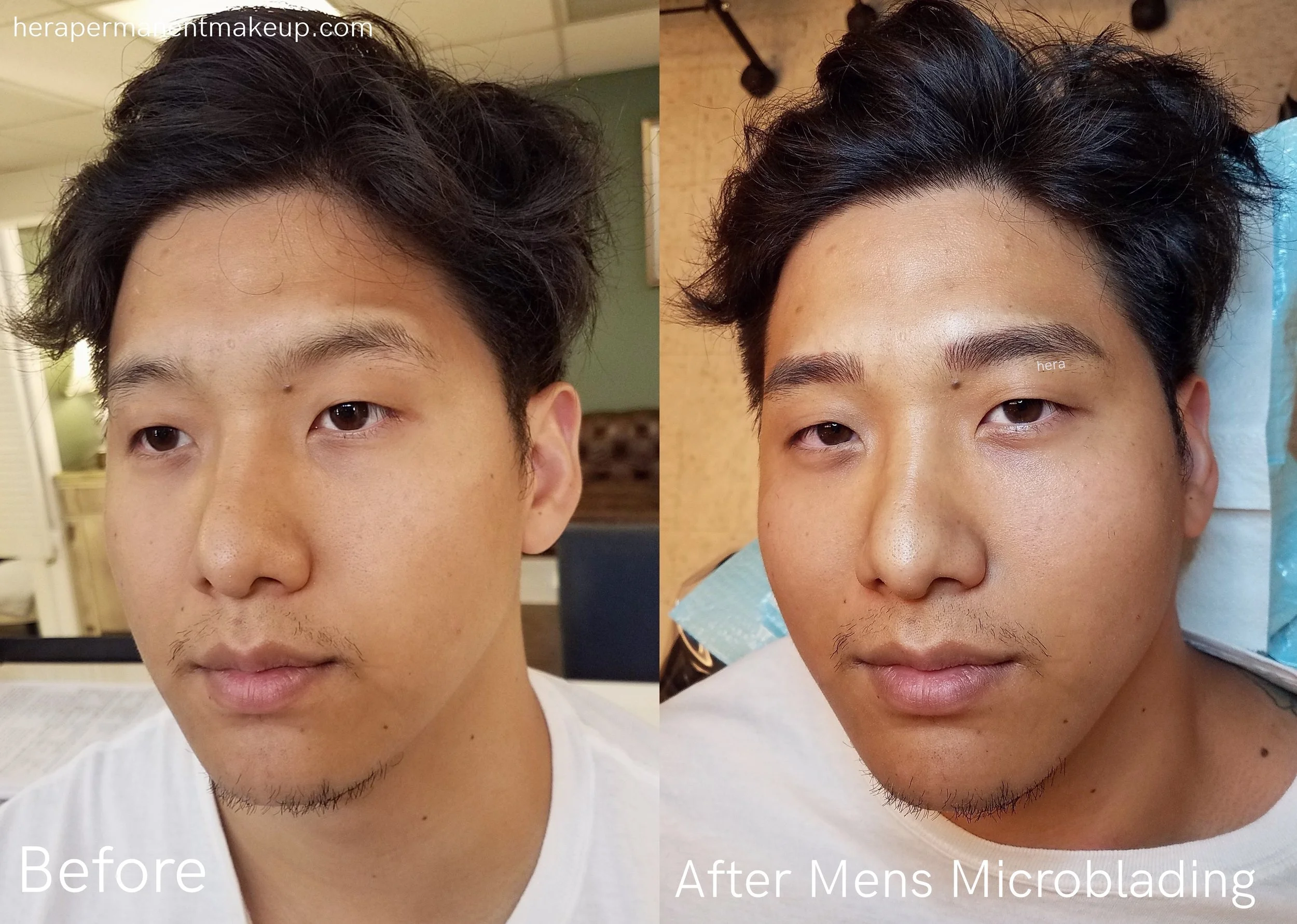 Makeup Before And After Asian Men