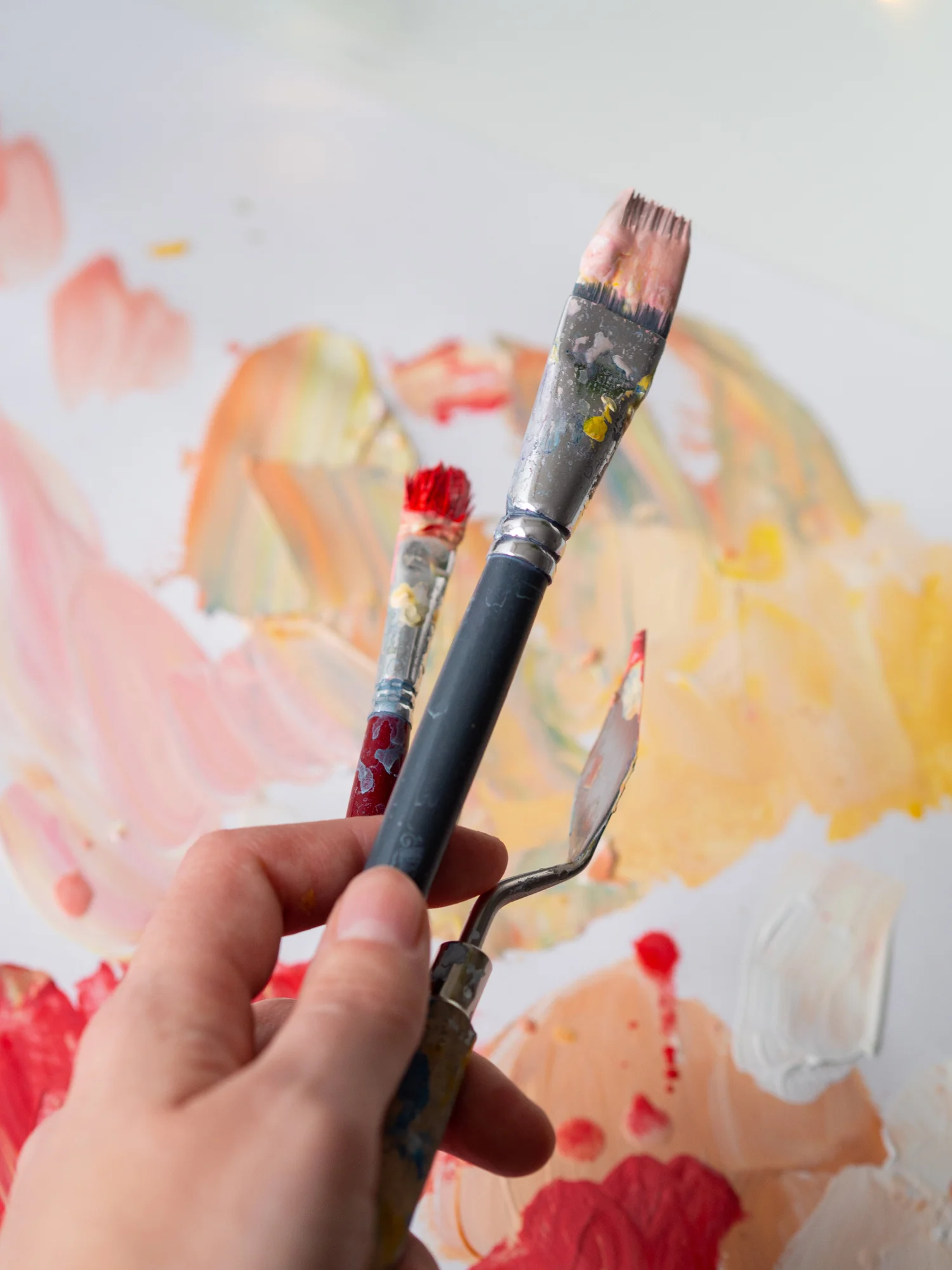 Acrylic paint guide, techniques, tips and tools to use | Lina Vonti