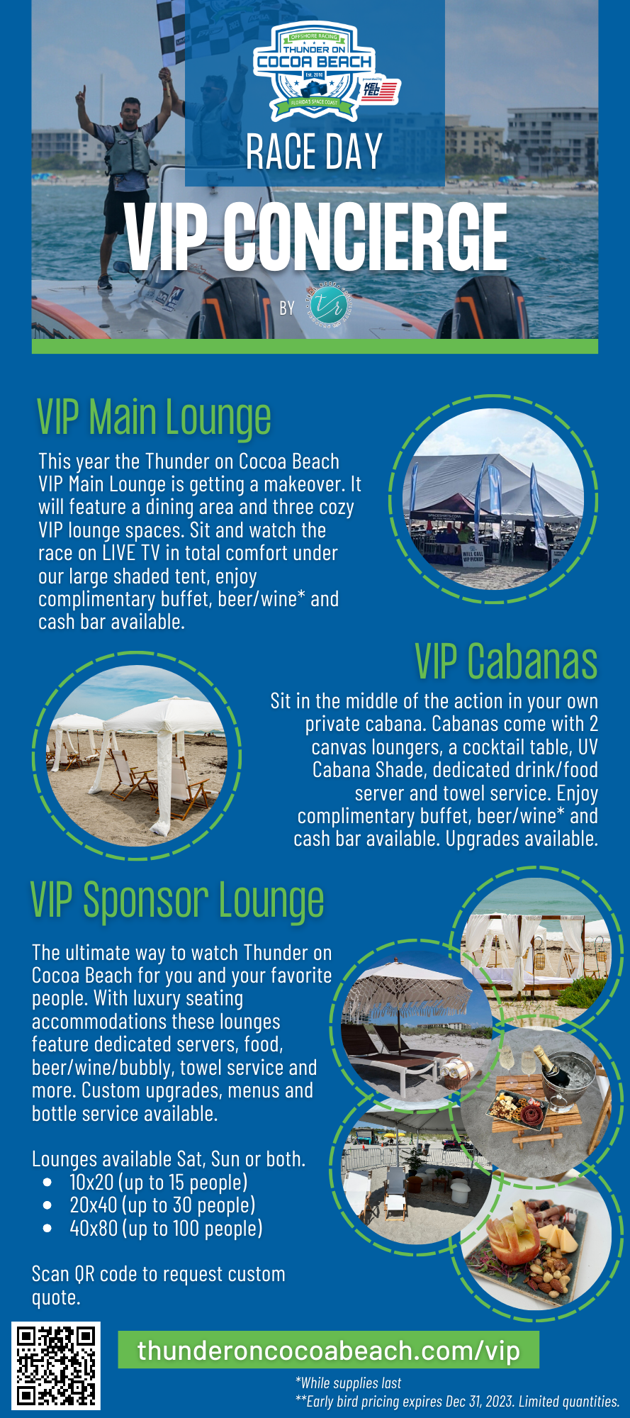 VIP Concierge — Thunder on Cocoa Beach