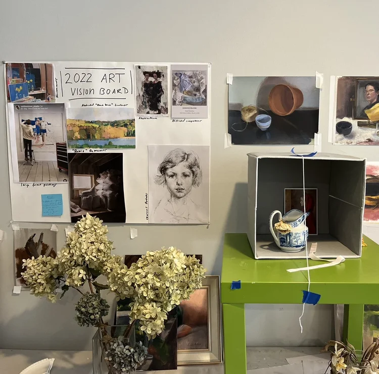 Best Studio Practice: New Year's Vision Boards — Suzanne Lago Arthur