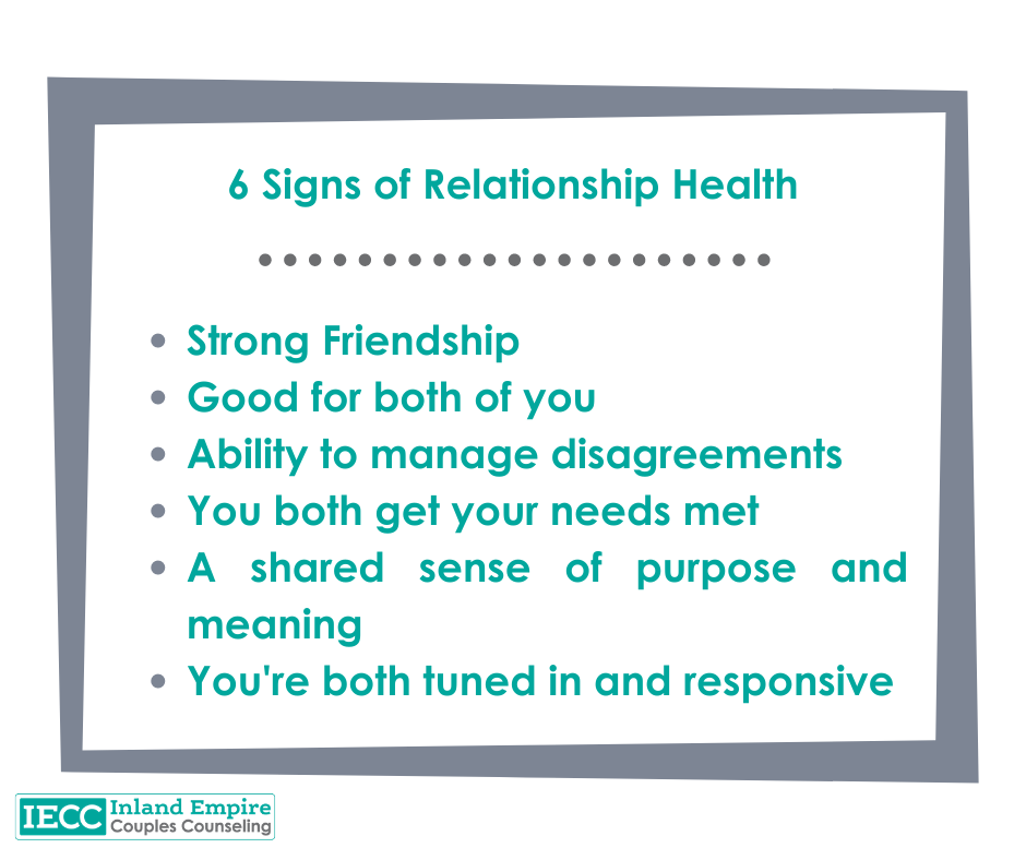 Is your relationship healthy? 6 signs of relationship health — Inland ...