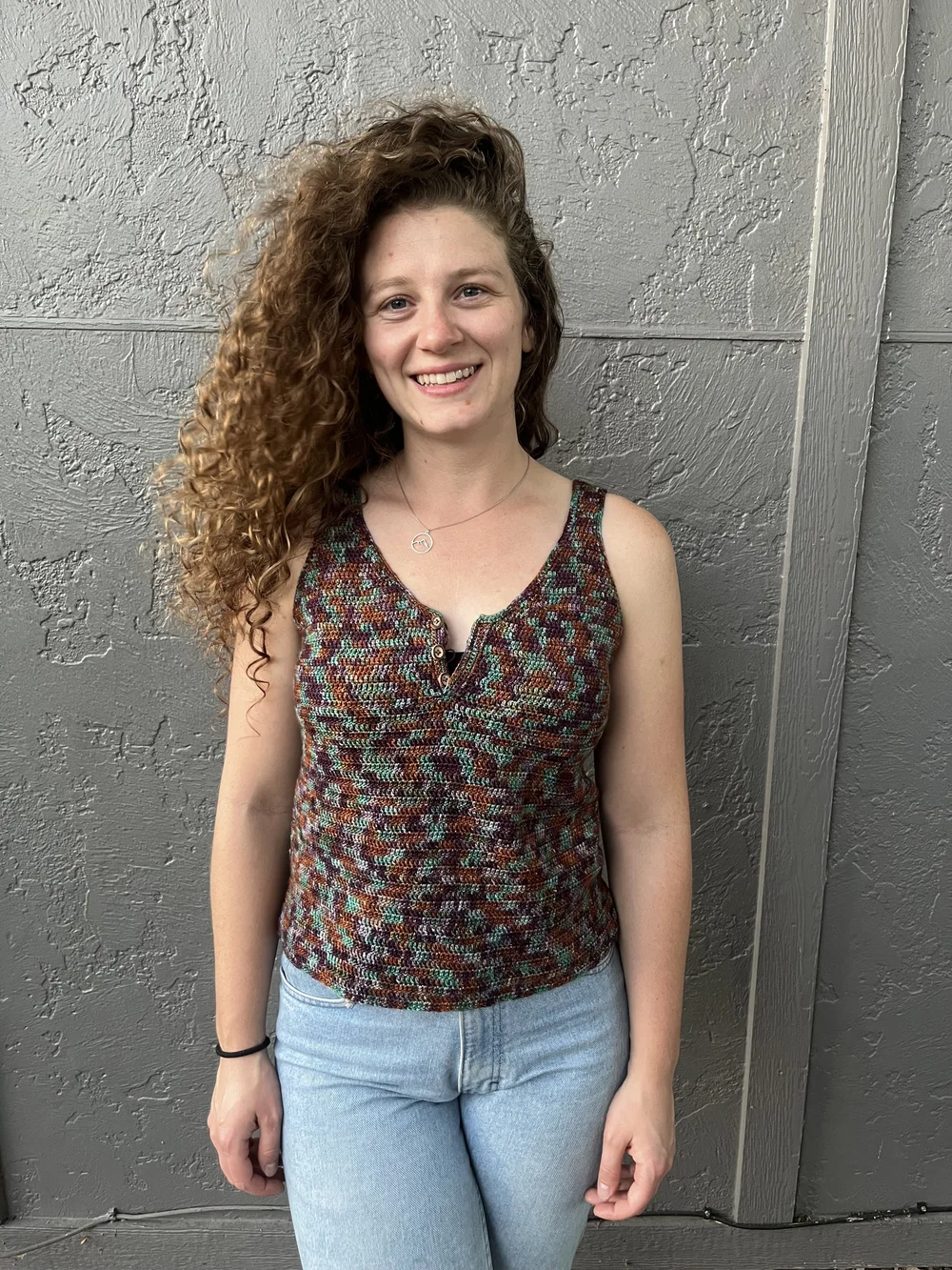 Daphne Henley Tank Top: Pattern Tester Showcase — Tinderbox Crochet