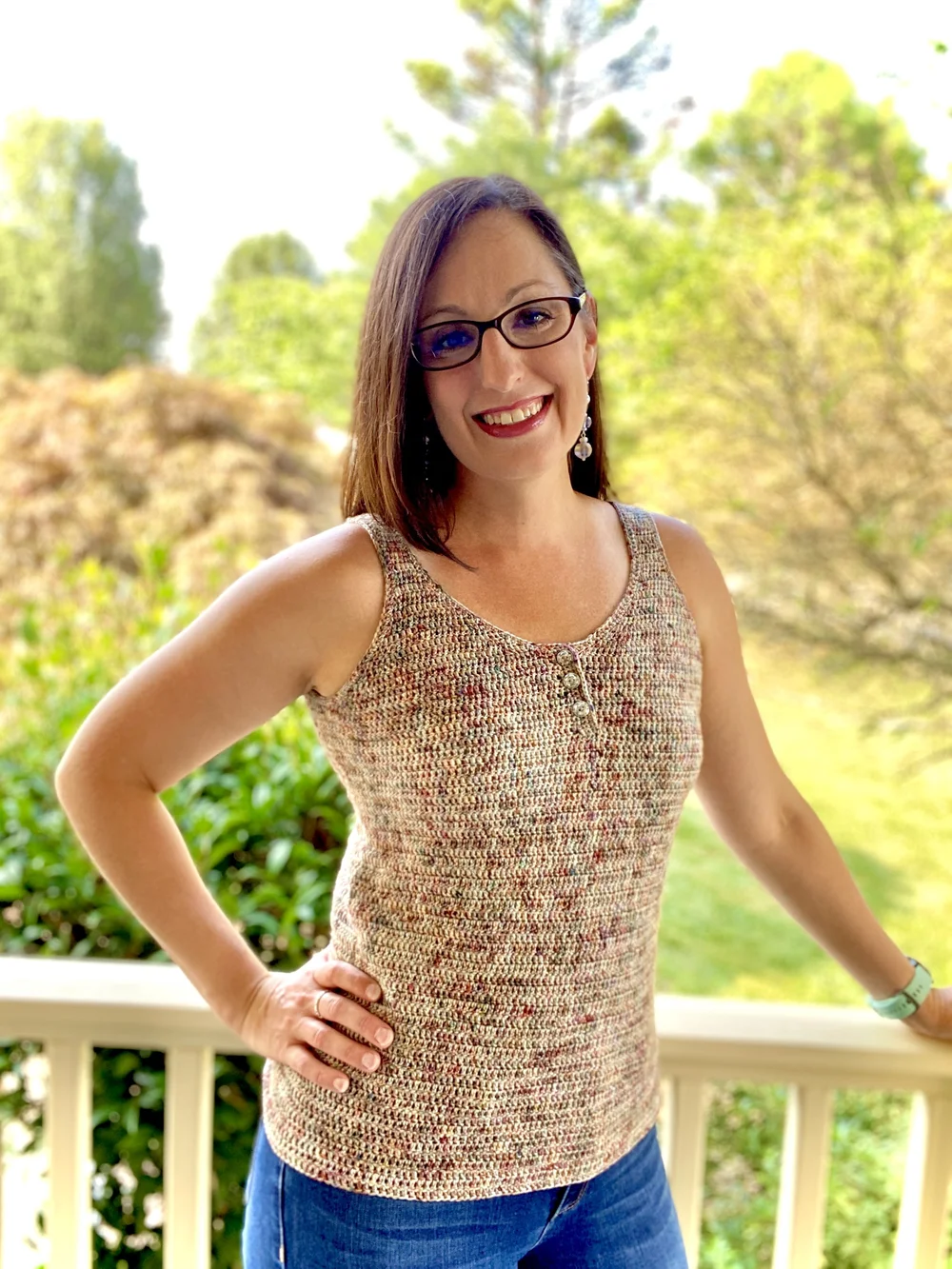 Daphne Henley Tank Top: Pattern Tester Showcase — Tinderbox Crochet