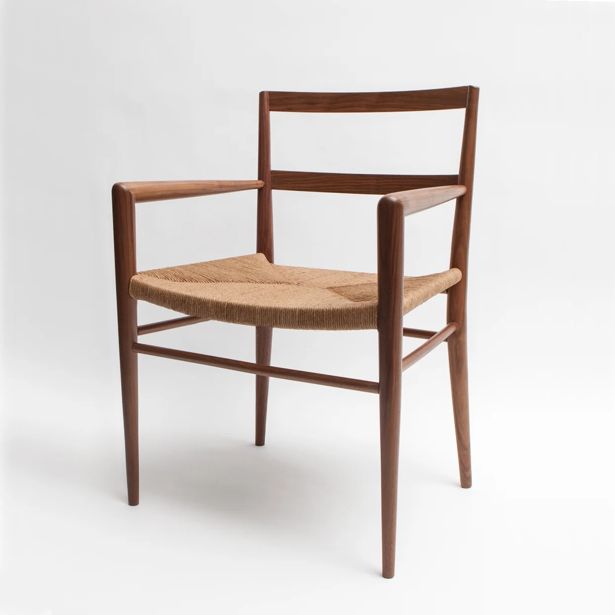 Woven Rush-Backed Dining Chairs - DCA 450 + DCA 650 — Smilow Design