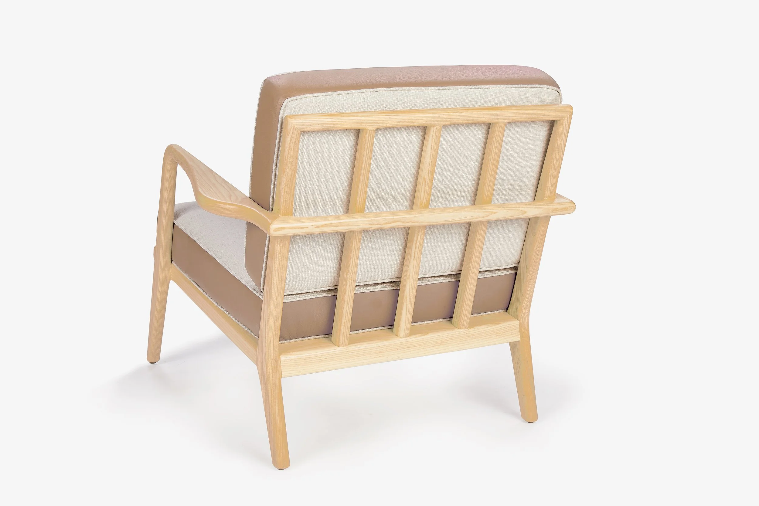 Rail Back Ottoman - WAO 33 — Smilow Design