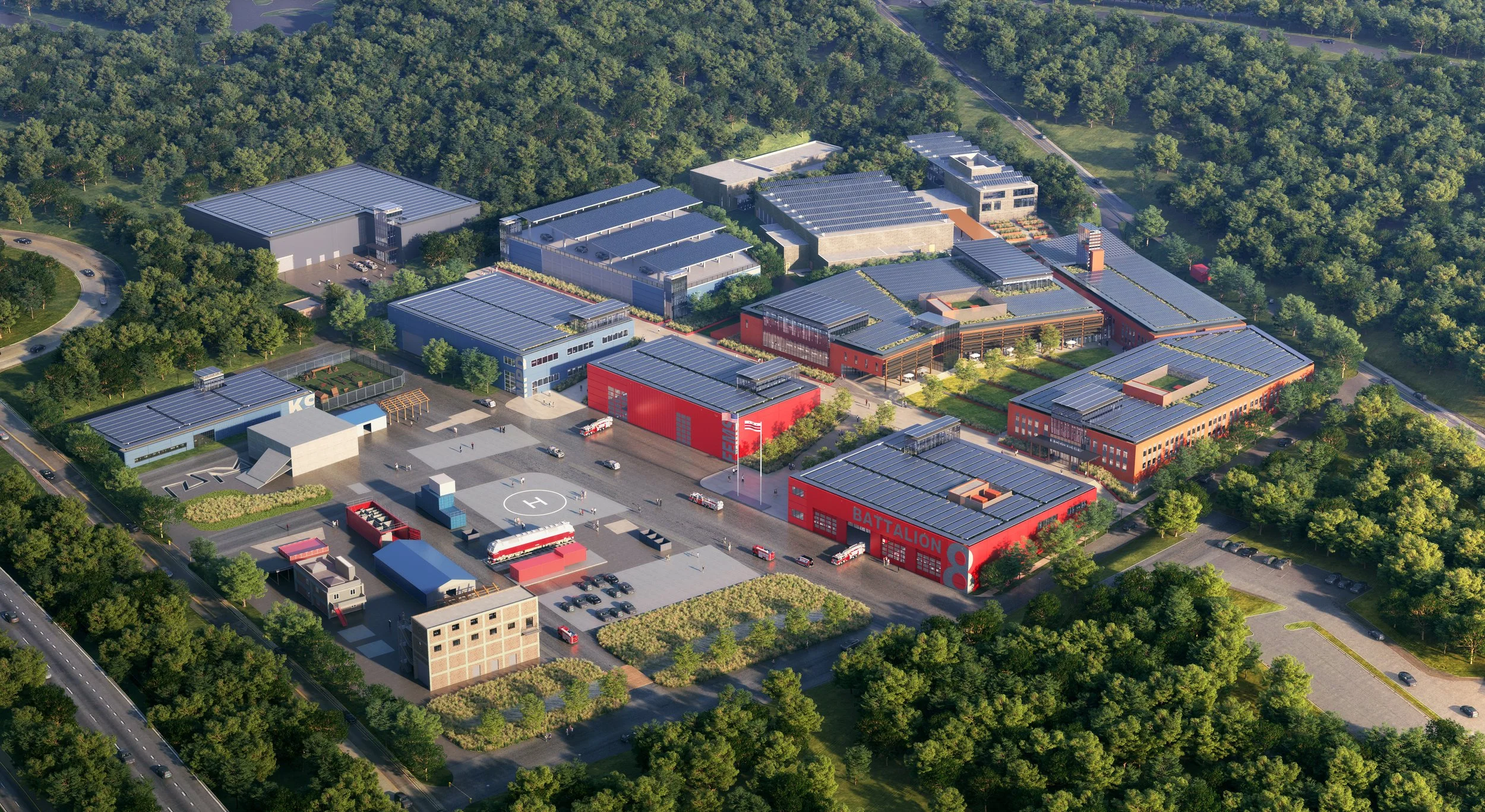 DC Public Safety Training Academy — ISTUDIO Architects