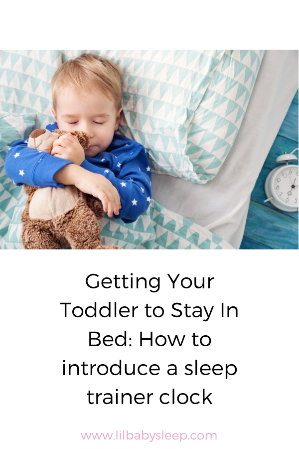 Getting Your Toddler to Stay In Bed: How to introduce a sleep trainer ...