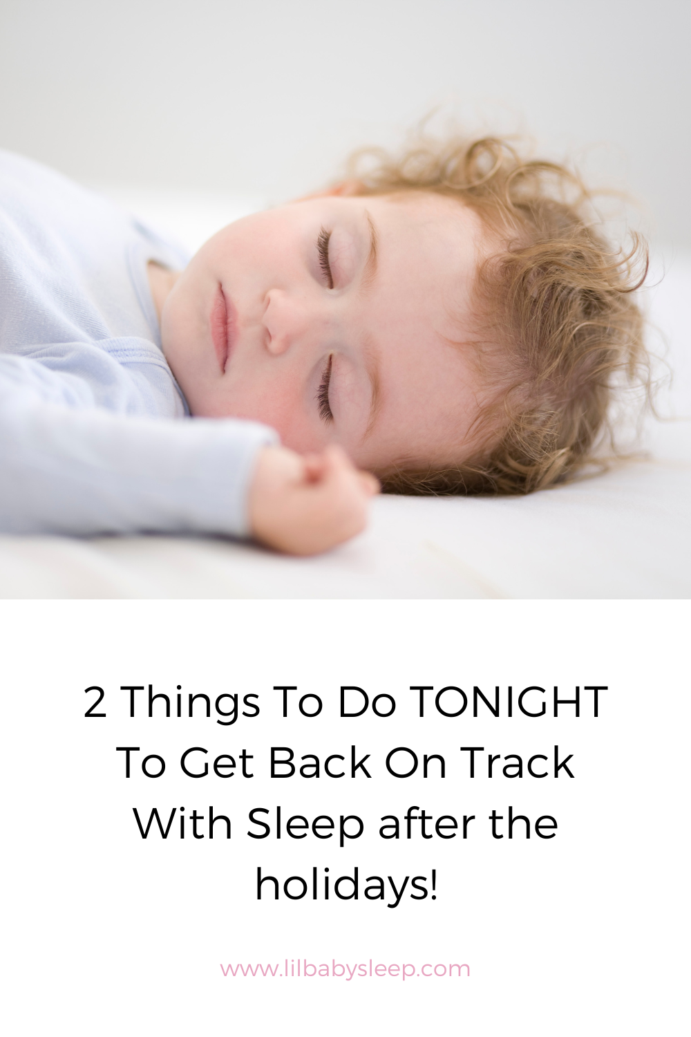 2 Things To Do TONIGHT To Get Back On Track With Sleep after the ...