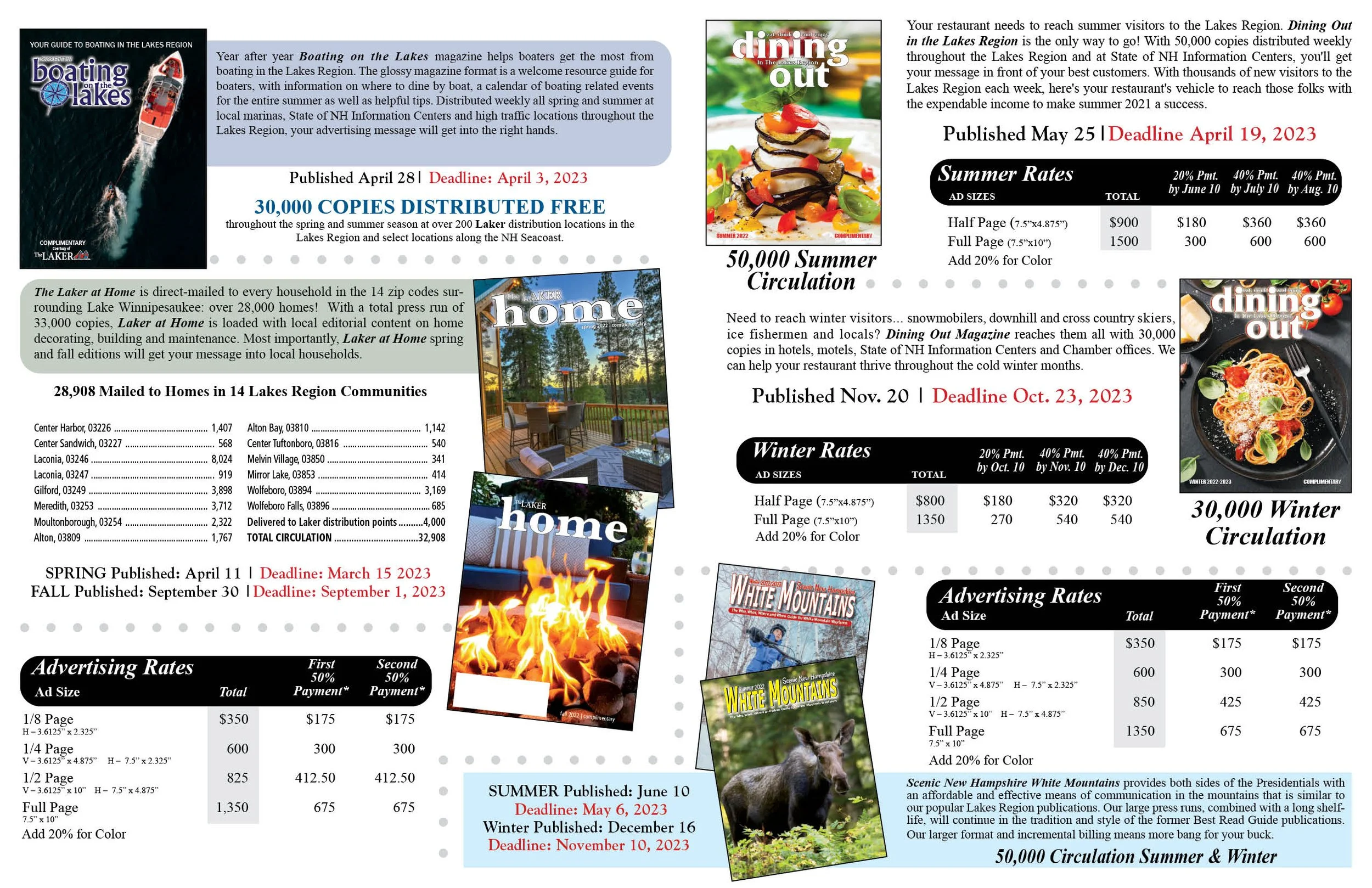 Advertise — The Laker