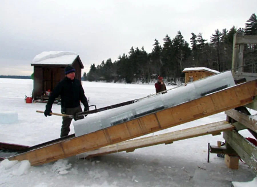 Ice Harvesting: An Age-Old Tradition — The Laker